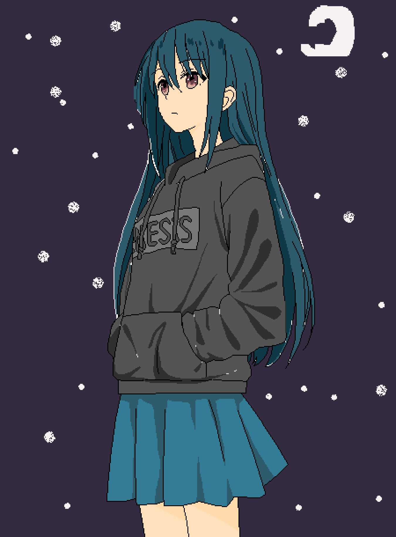 Pixilart - The stars twinkle bright by Anisas24