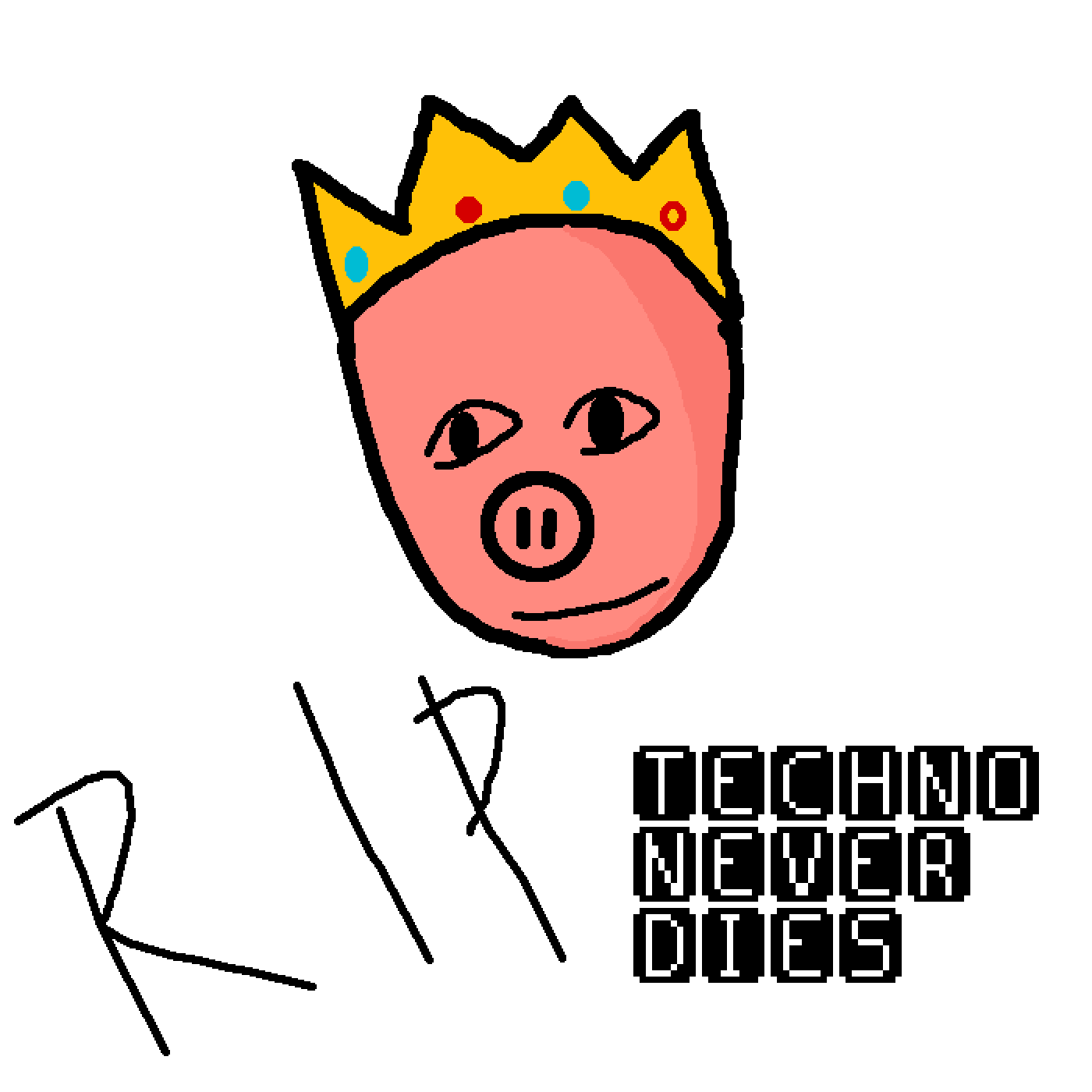 Pixilart - Techno never dies by bdude