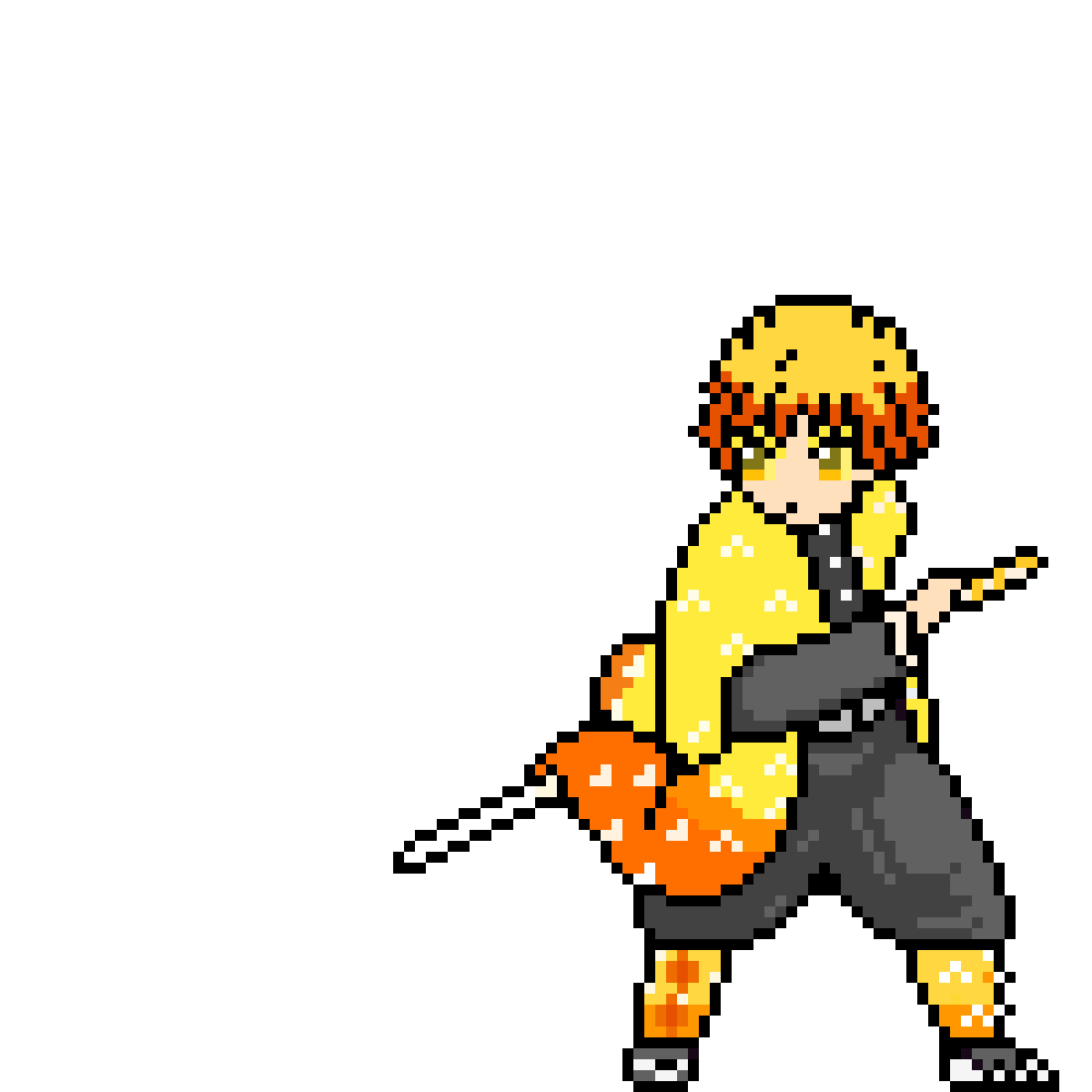 Pixilart - Zenitsu Agatsuma by RTXtyce