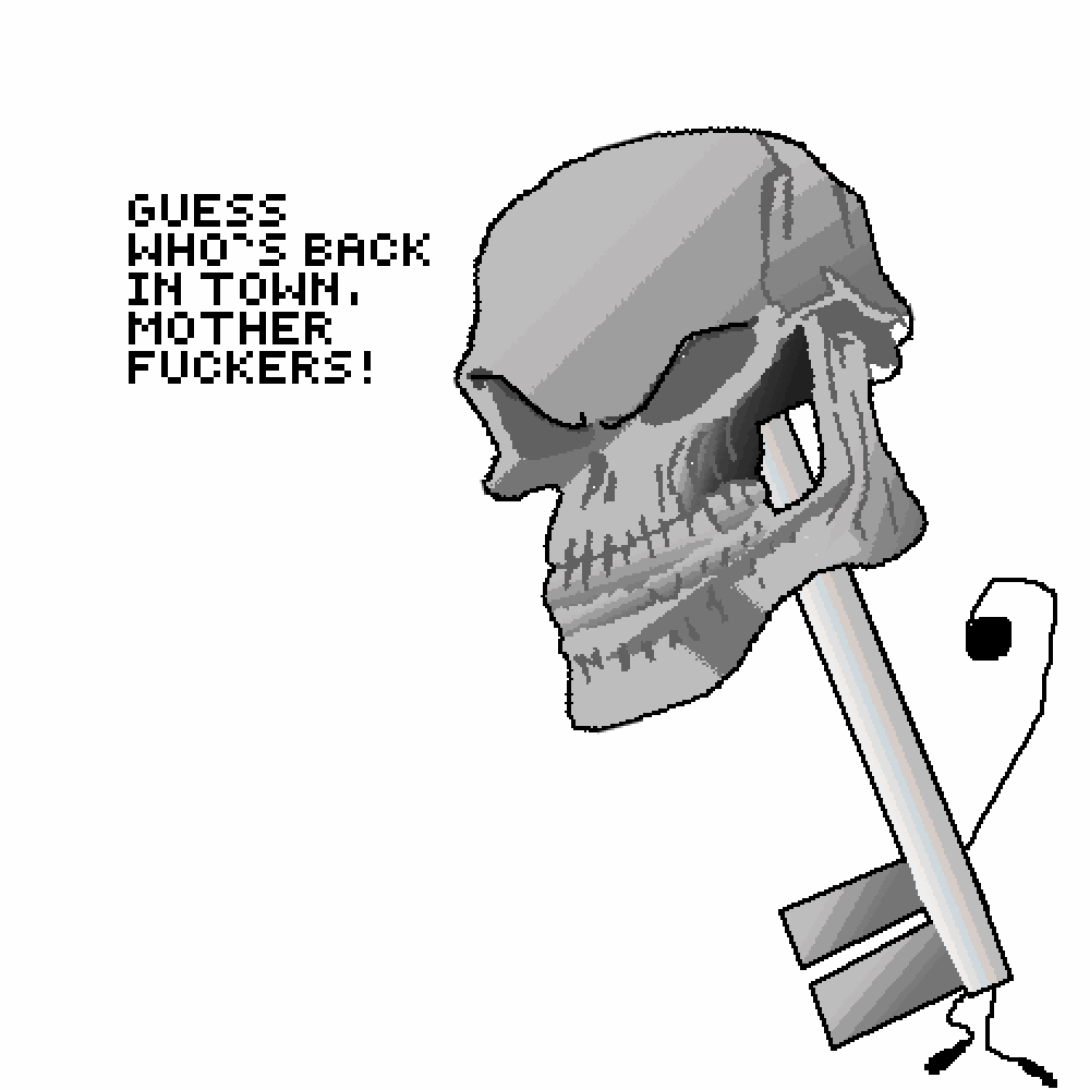 Pixilart - Skeleton key's return! by Yuri-MartinARTS