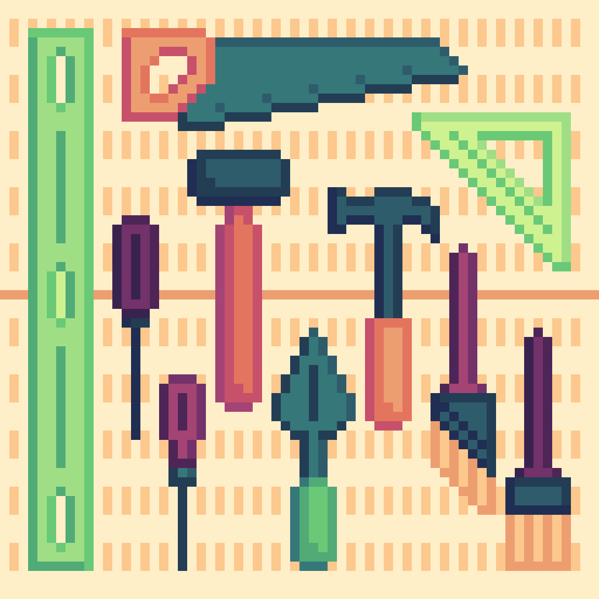 Pixilart - Garage Wall by Extonare