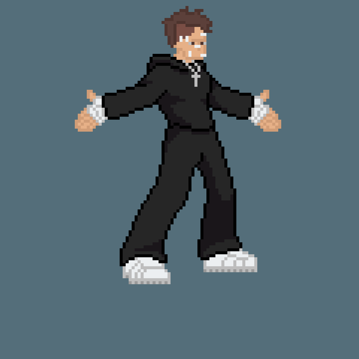 Pixilart - Fighting Game Character by Sc0rvy