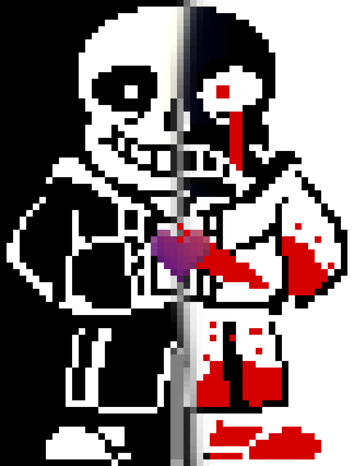 Editing Day 77: Sans but he has two sides on emo TikTok - Free online ...