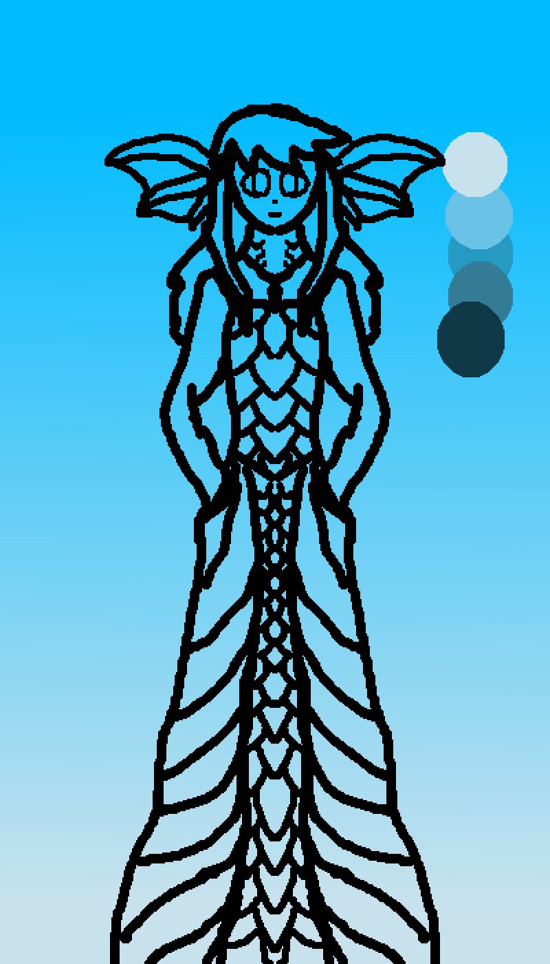 Pixilart - Sea Person Base by Phoenixtalon120