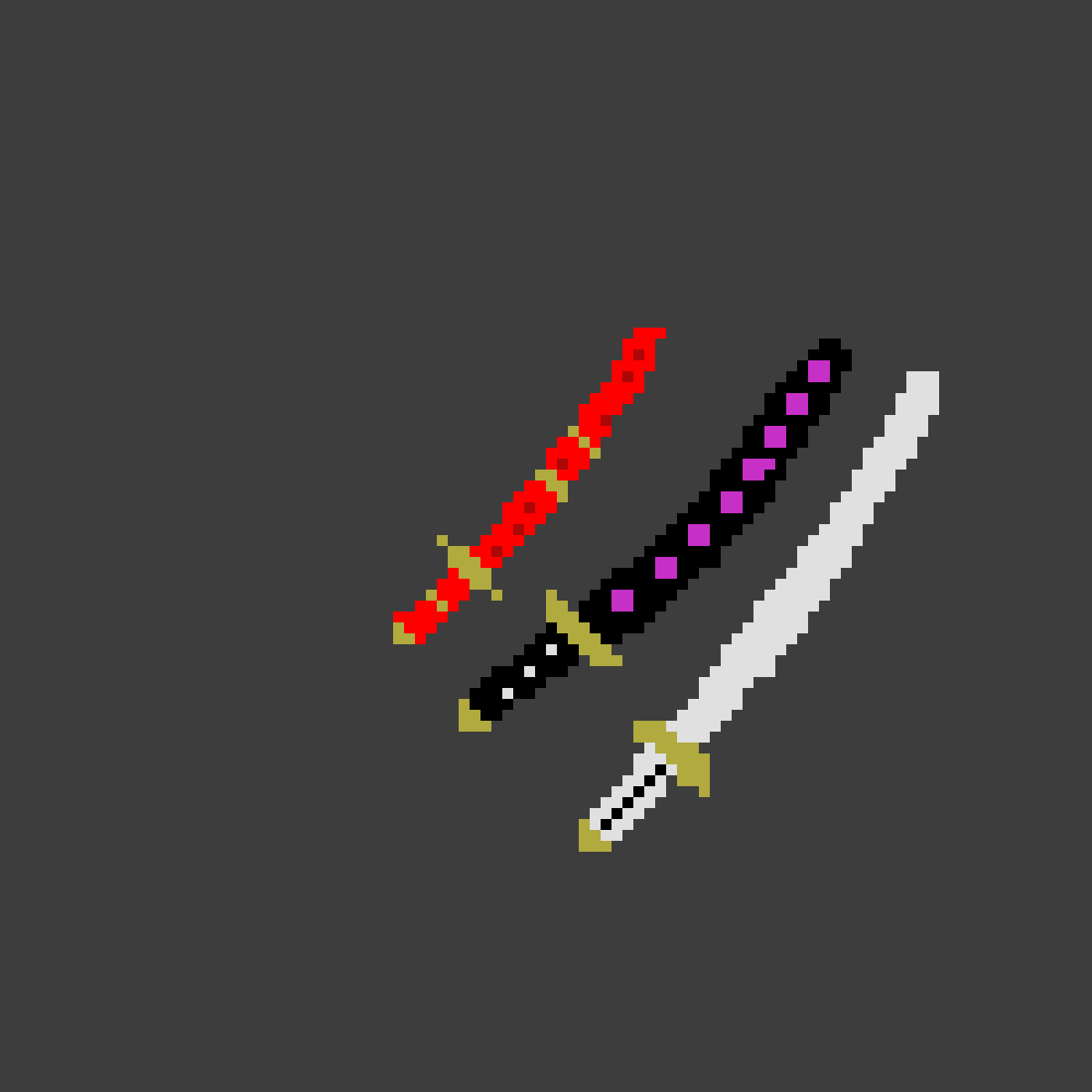 Pixilart - Zoros swords by Walmart-Luffy