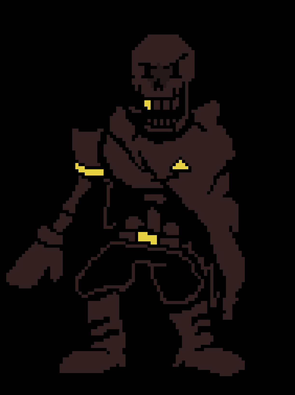 Pixilart - UnderFell Papyrus by Er-err-er