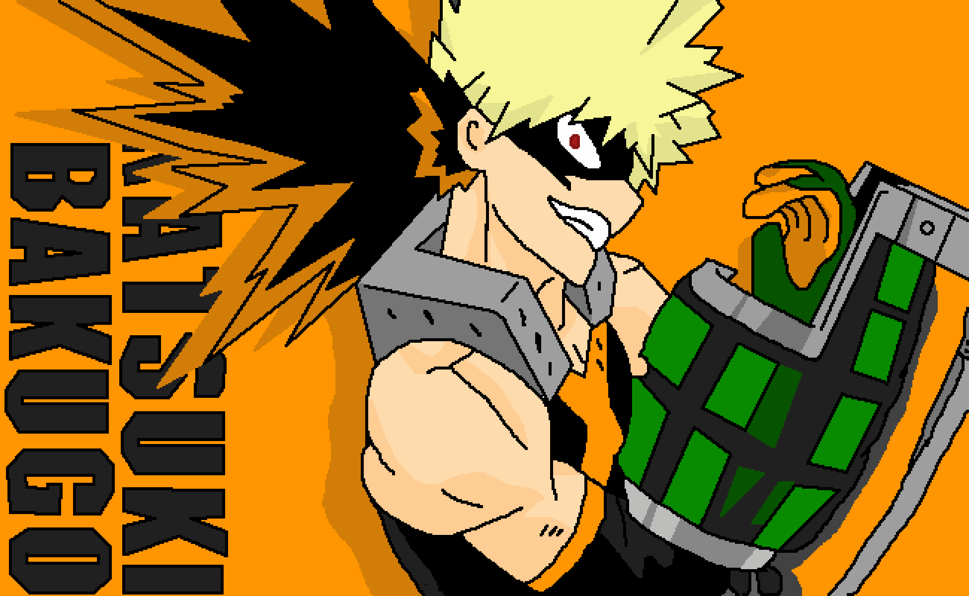 Pixilart - Bakugo by bloodstock