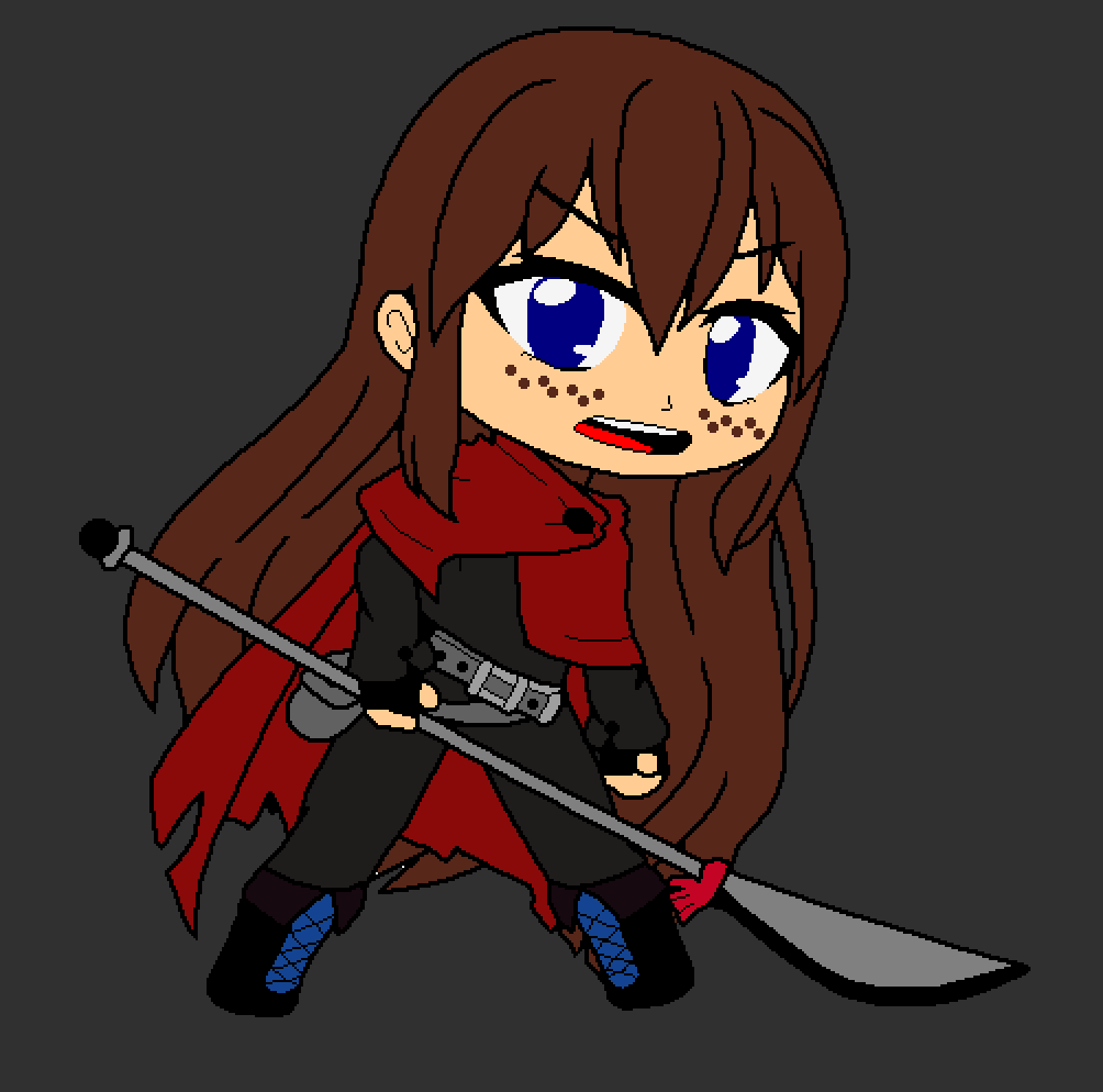 Pixilart - Female Warrior Gacha Base by badboyhalo1244