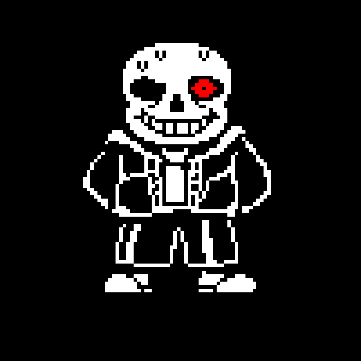 Pixilart - Sans stressed by Supersonic365