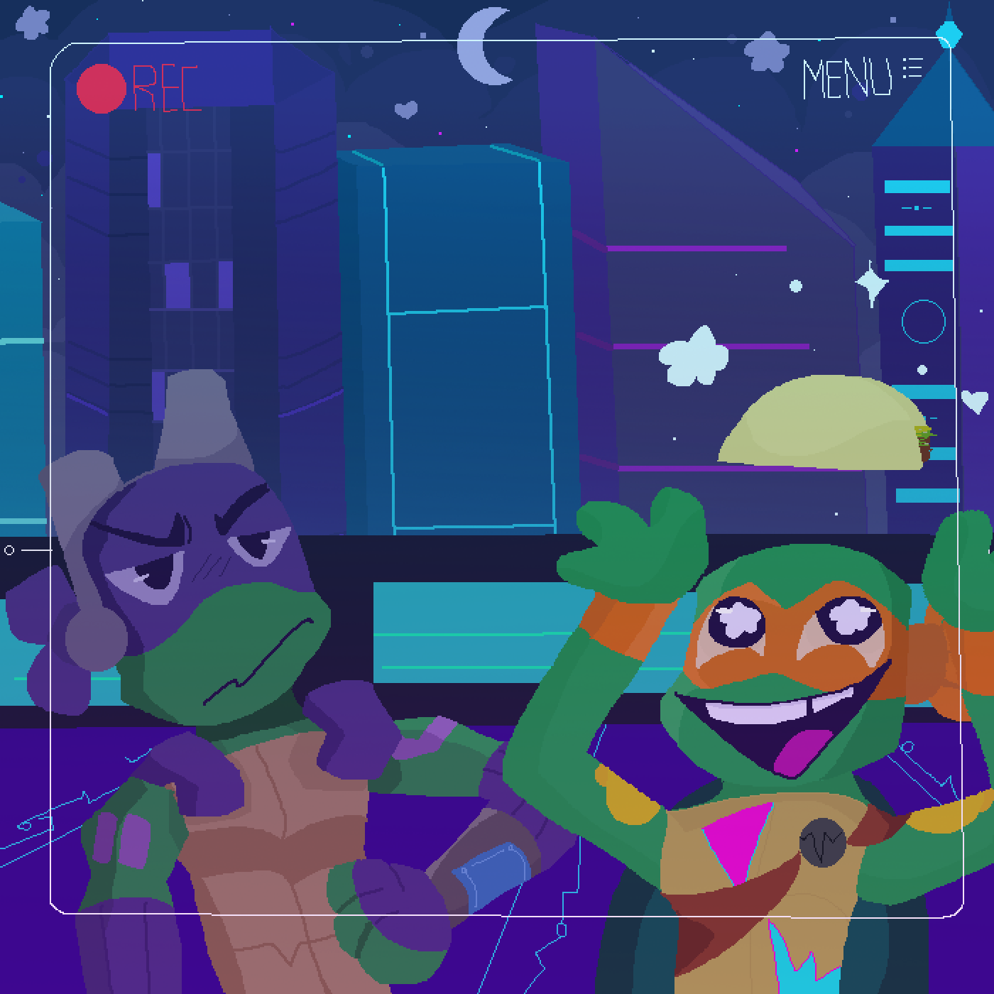 Pixilart - Taco turtles by ATV18