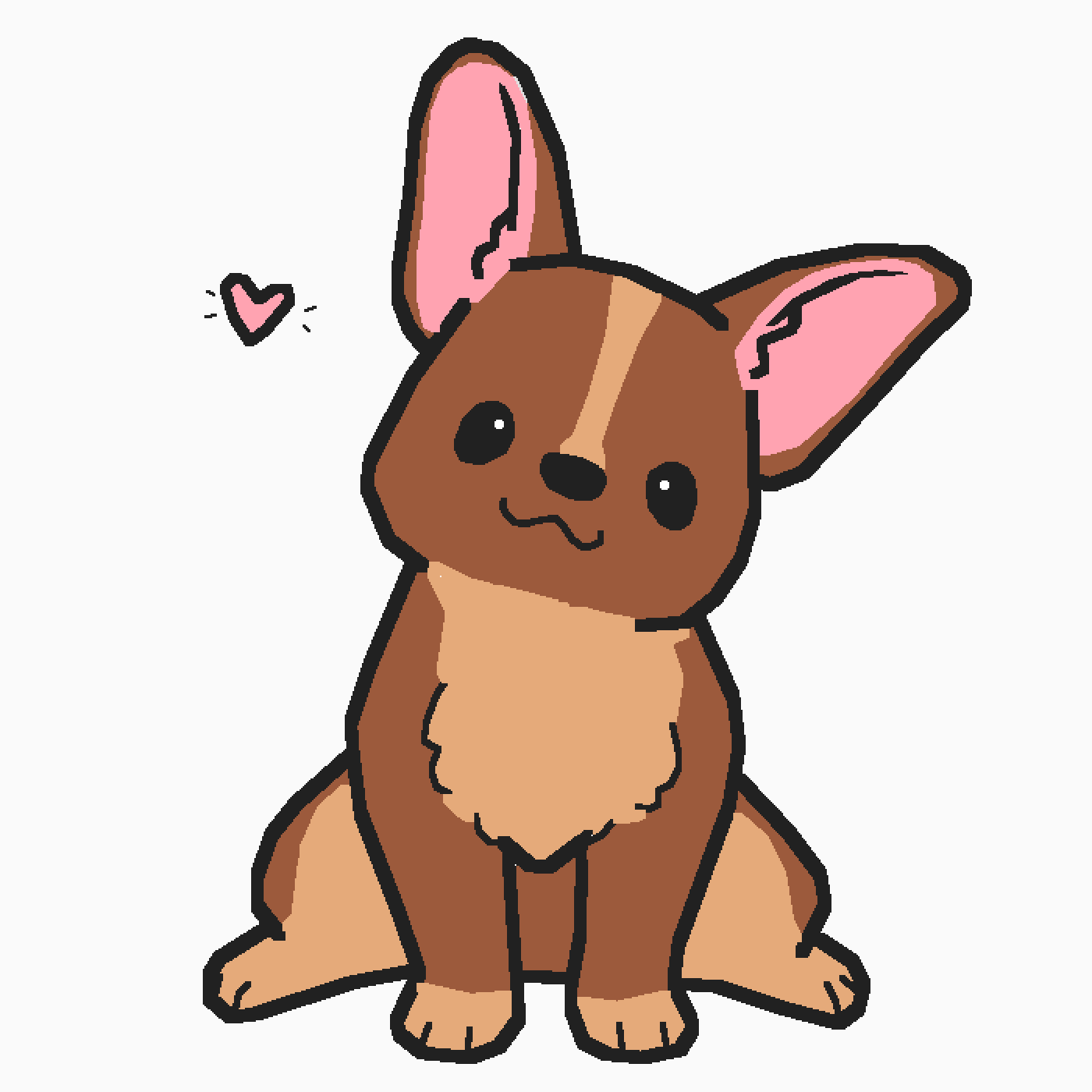 Pixilart - Cute Dog Base by pomeranian