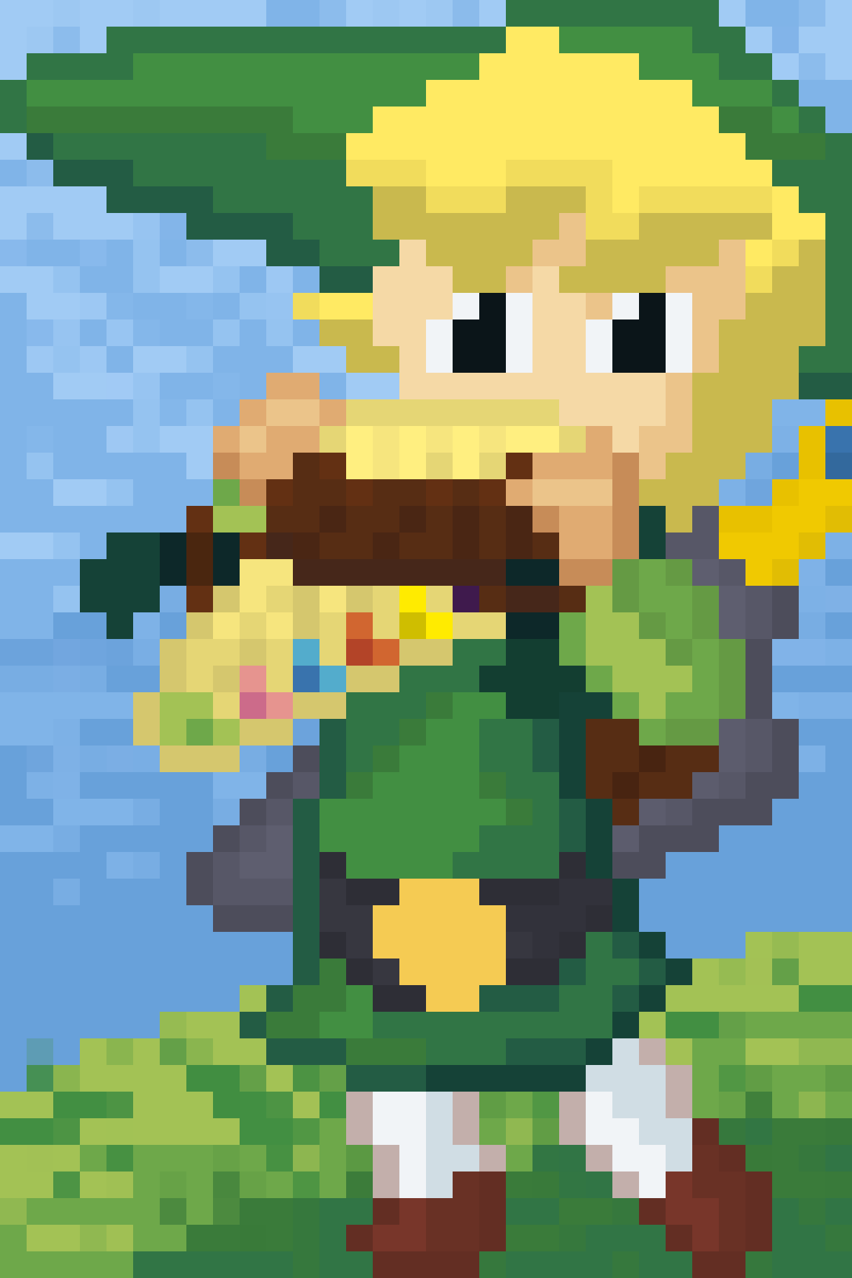 Pixilart - Link - Ghost trick by YuYue