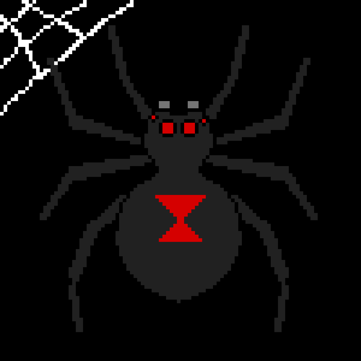 Pixilart - Spider by KNIGHTS-TEMPLAR