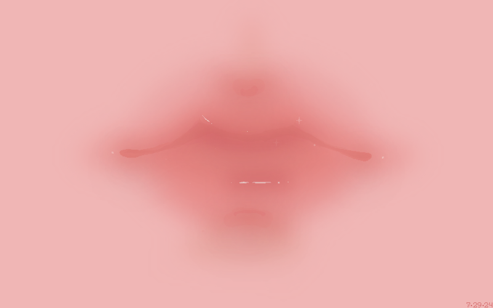 Pixilart - low quality low effort juicy lips by DuskisArt