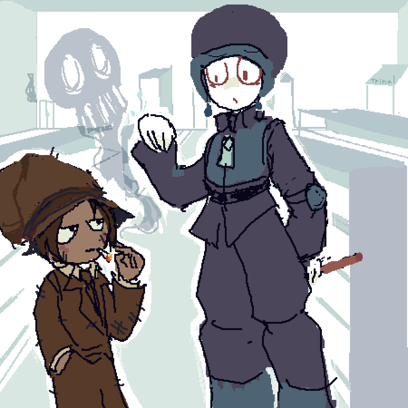 Pixilart - Climber and Chimbley by Trinalsky