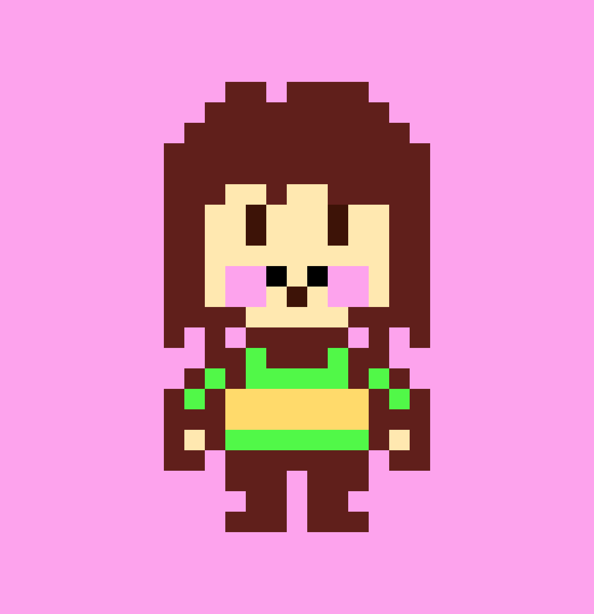 Pixilart - Mini Chara [Undertale] by Billiam