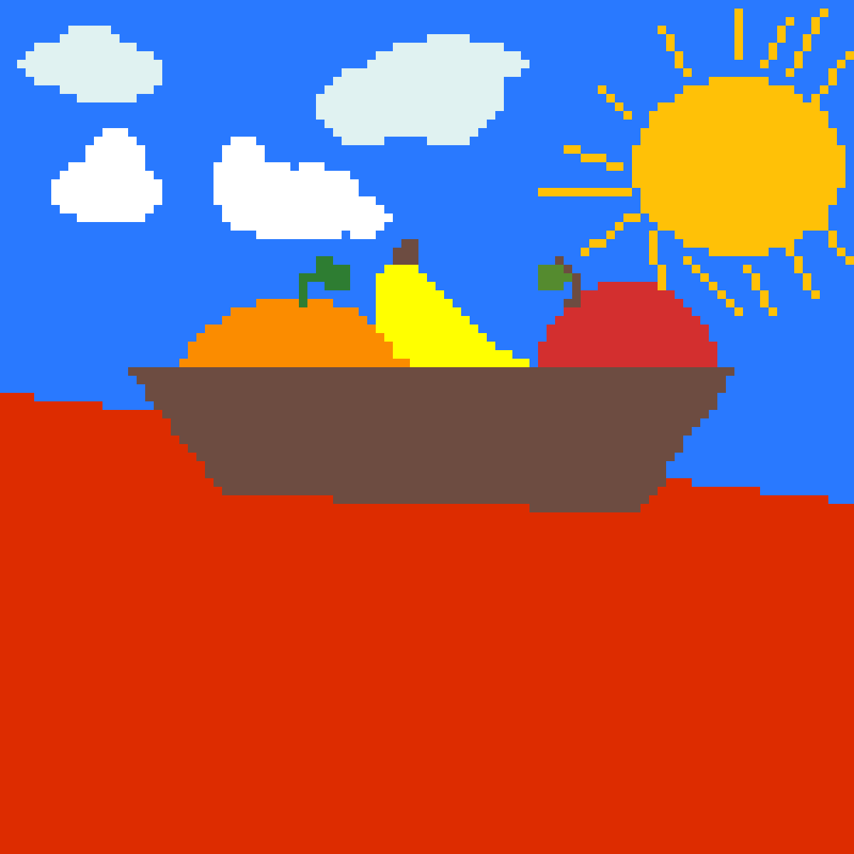 Pixilart Fruit Bowl By Probably Sane