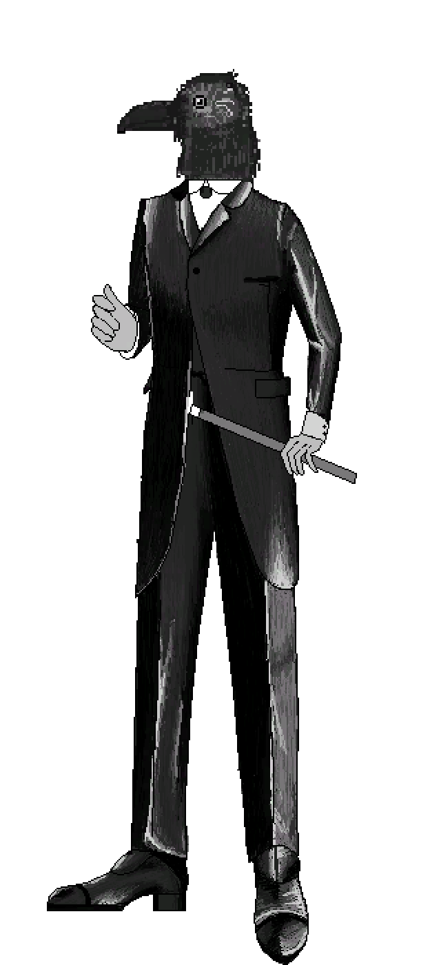 Pixilart - Mr Raven by darimanban