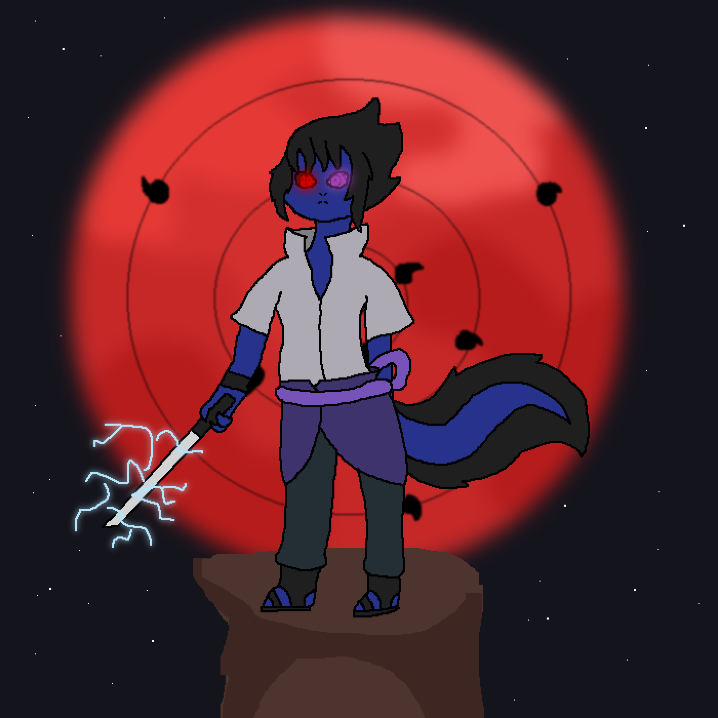 Pixilart - Tanji Uchiha by Shinobifish67