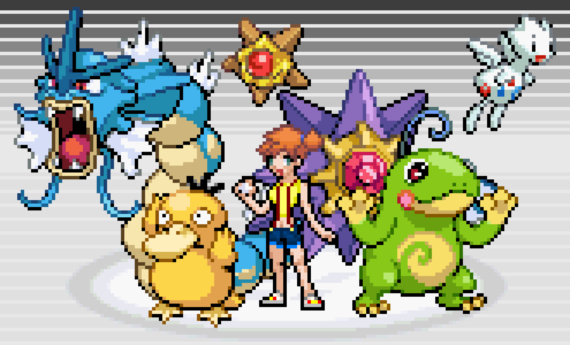 Pixilart - Team Misty by henthorneaaron9