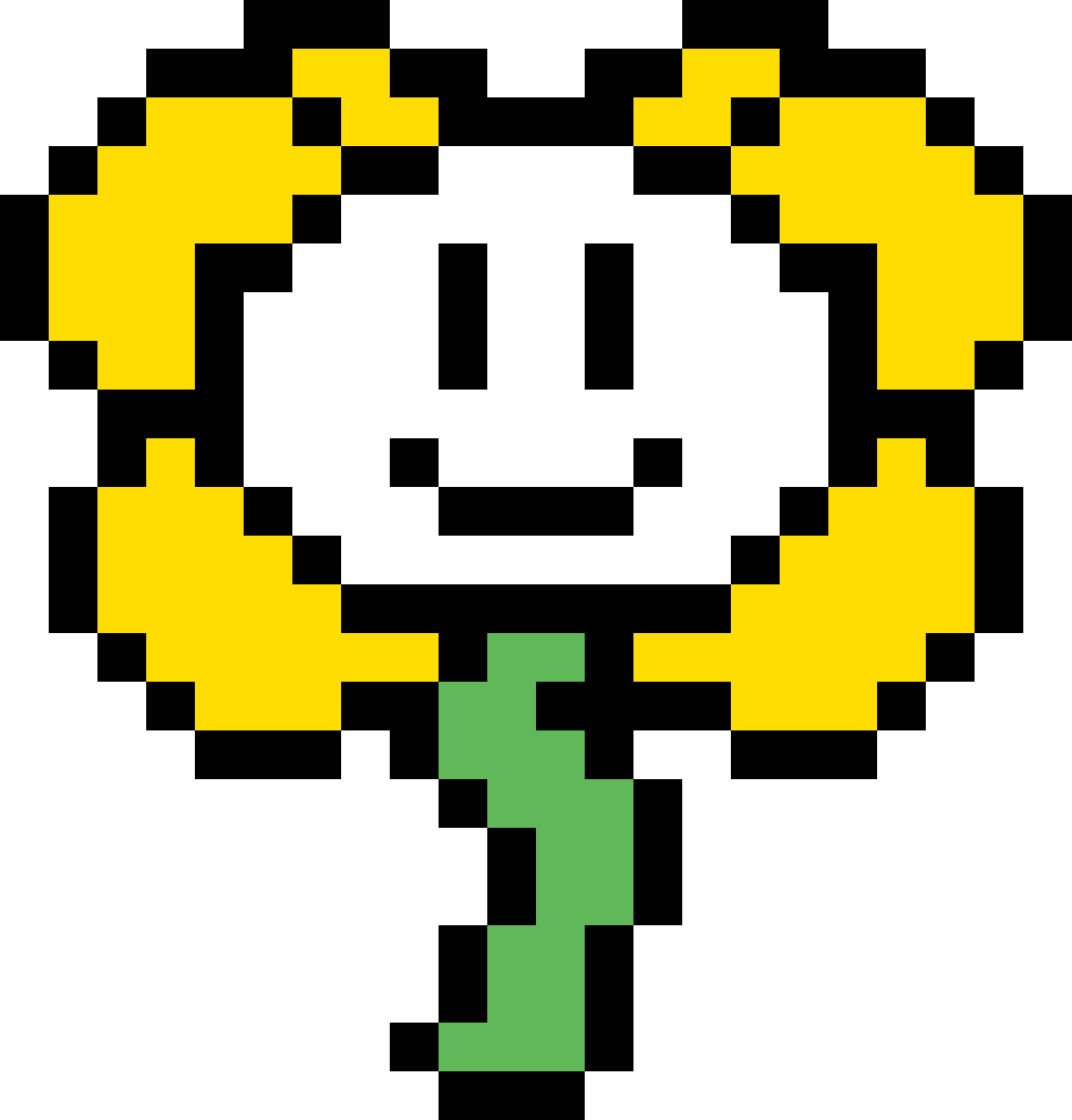 Pixilart - Flowey by SomberGem