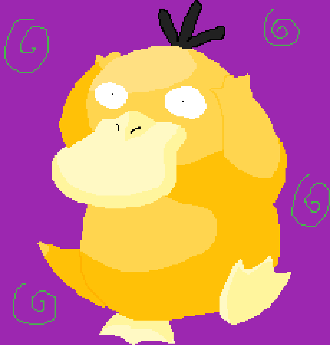 Pixilart - psyduck by Amoonguss
