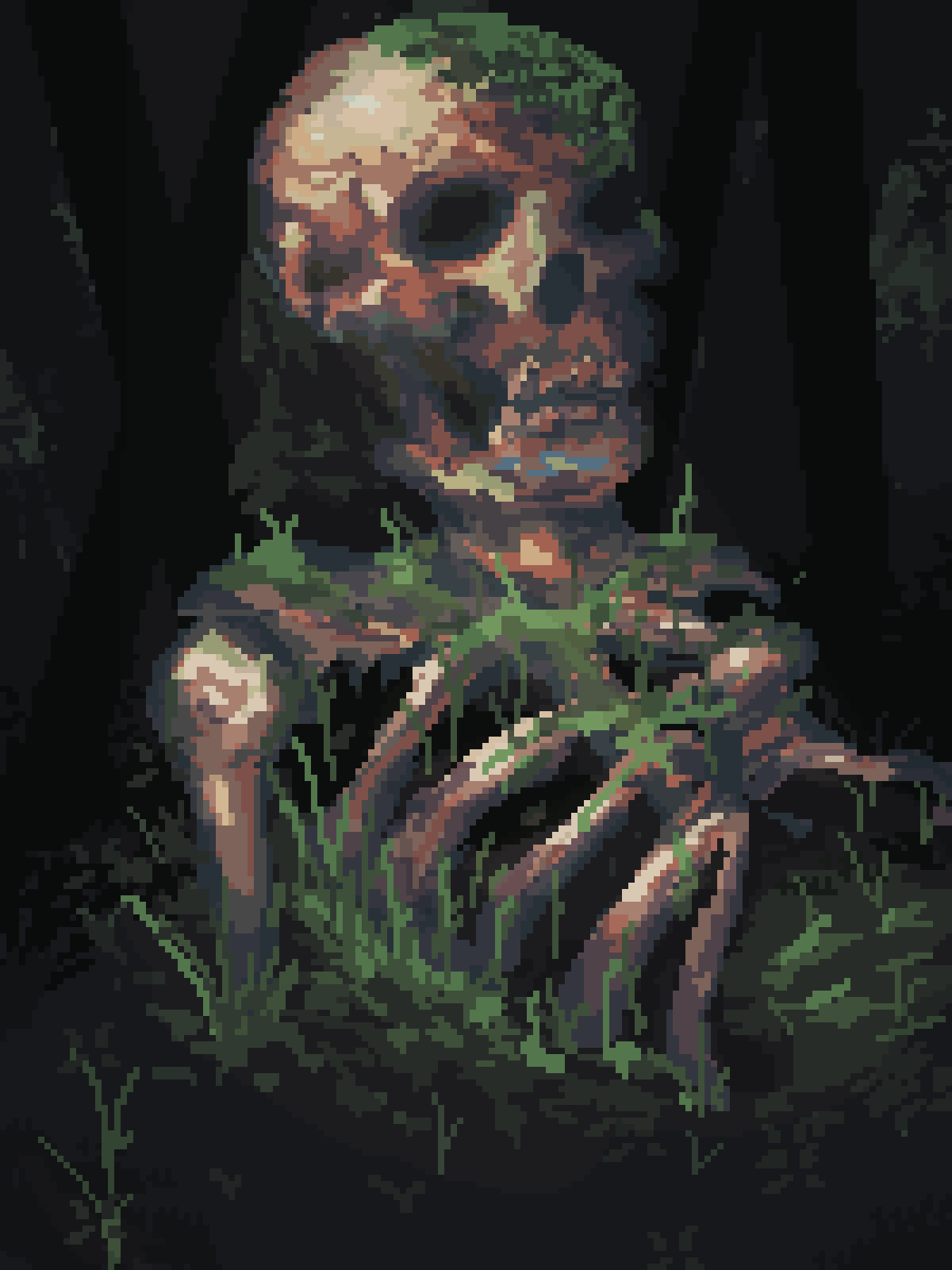 Pixilart - skeleton boi by SeaWeedIsBest