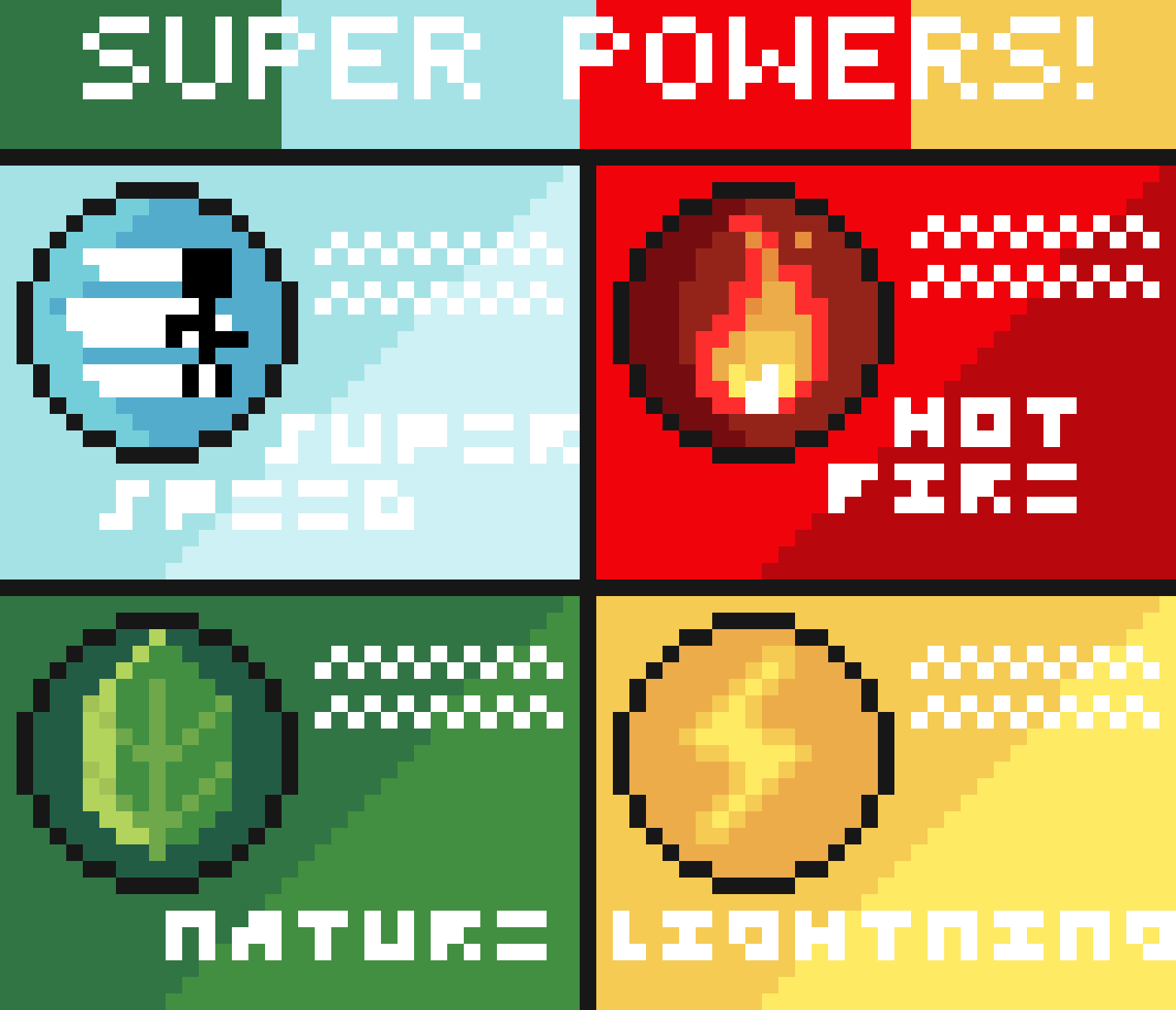 Pixilart - Super Powers! by Toxiquid