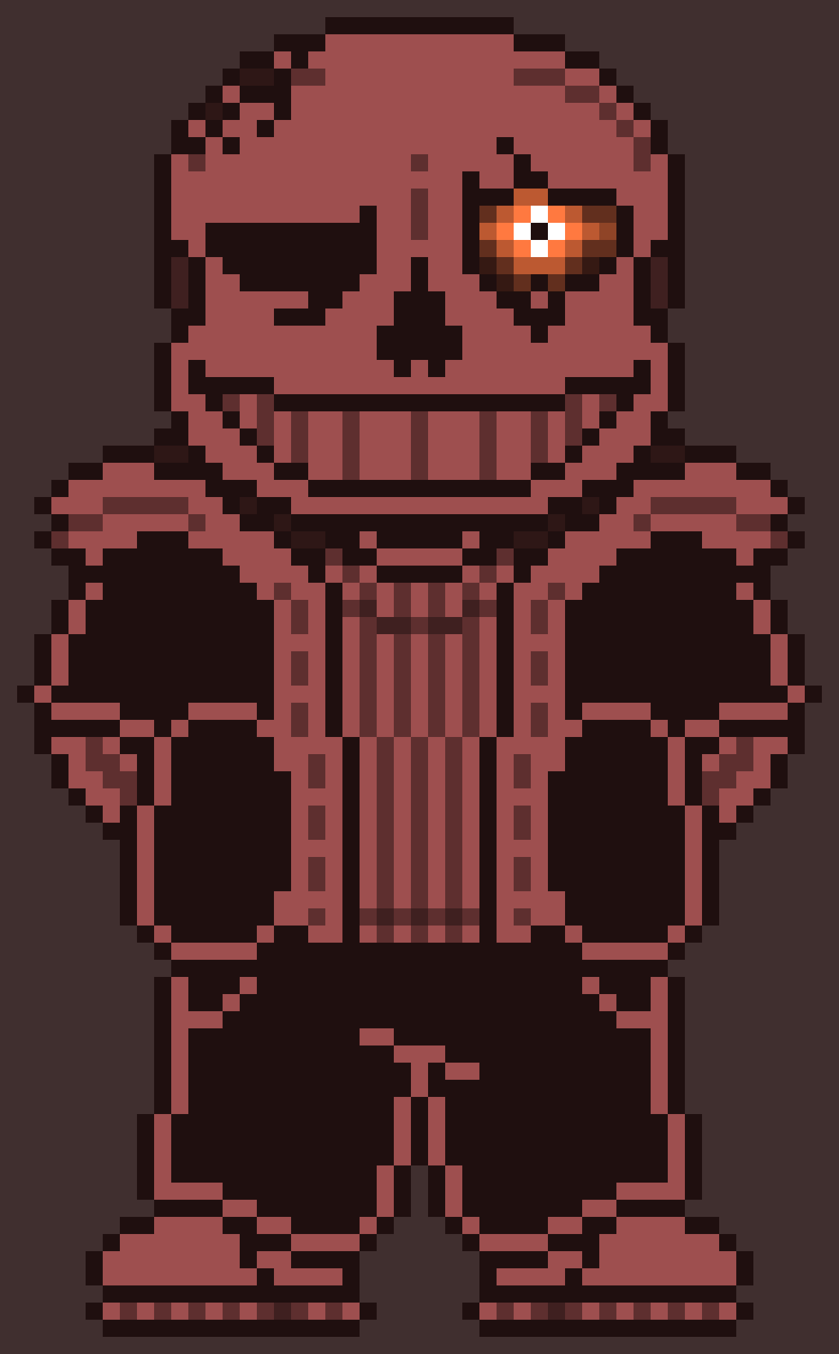 Pixilart - Bitterfall Scarlet Sans BT Eye by SkeleDrago20XX