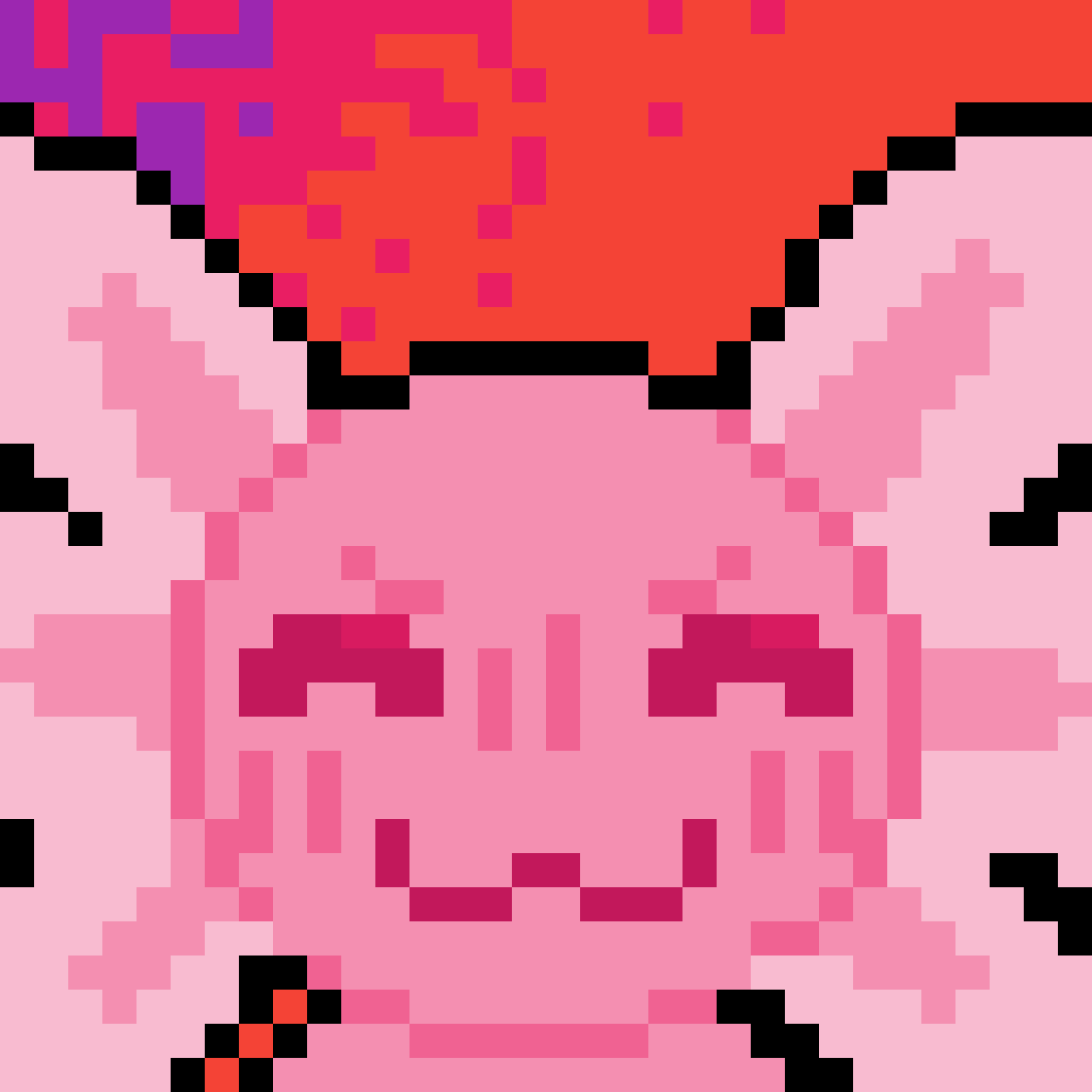 Pixilart - axolotl joy by sir-jellyfish