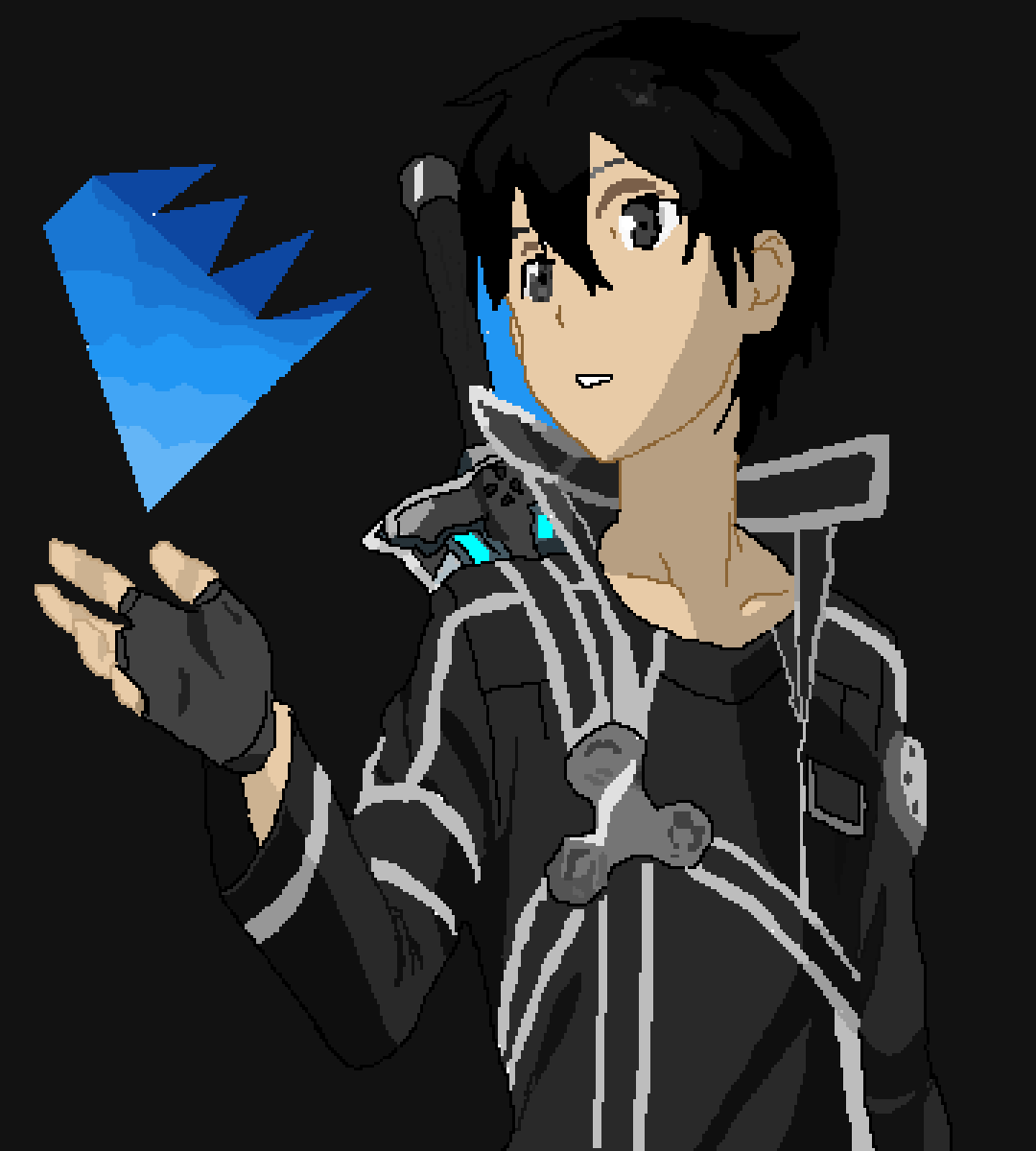 Pixilart - MY GUY KIRITO by Littledeee