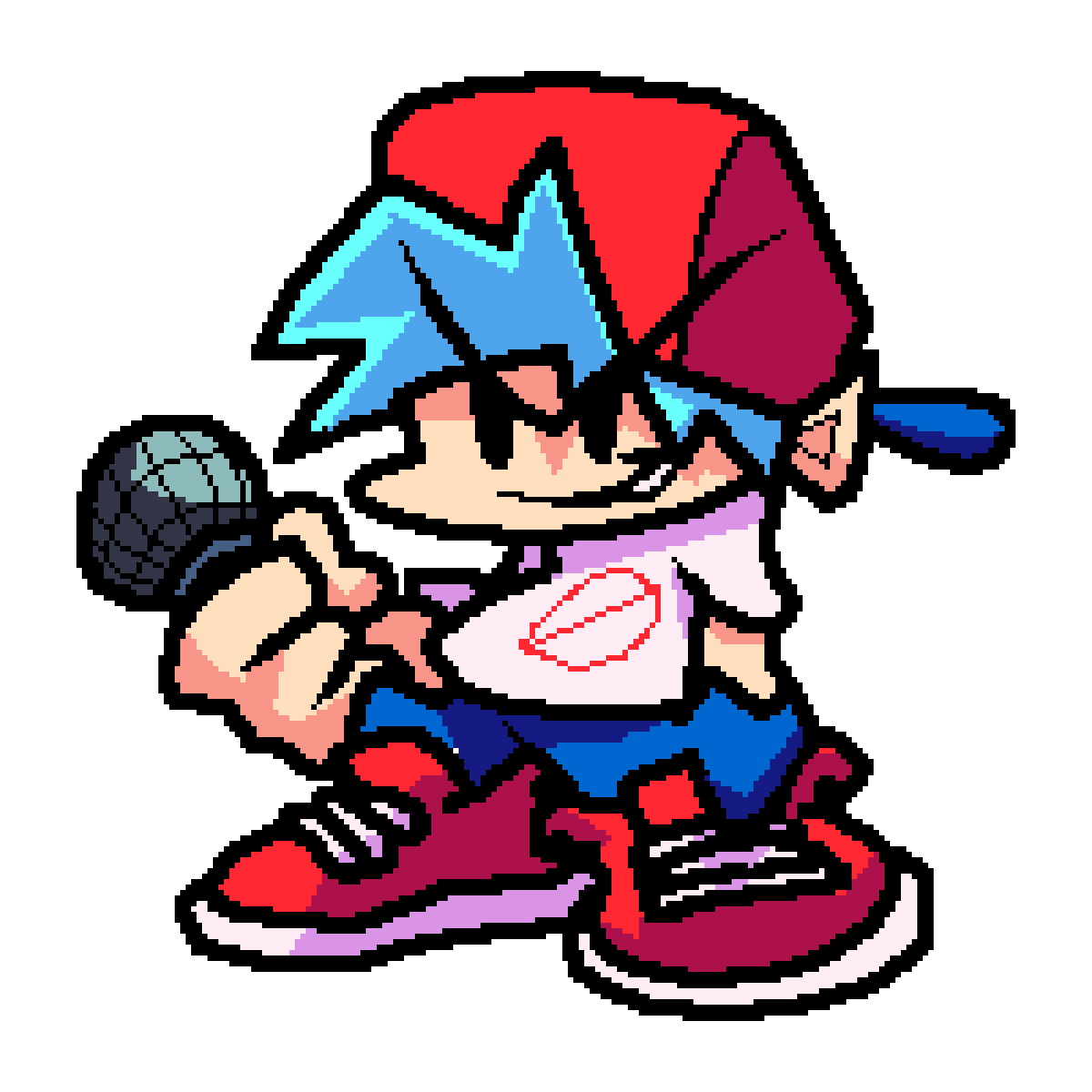 FNF BF Palette - Pixilart