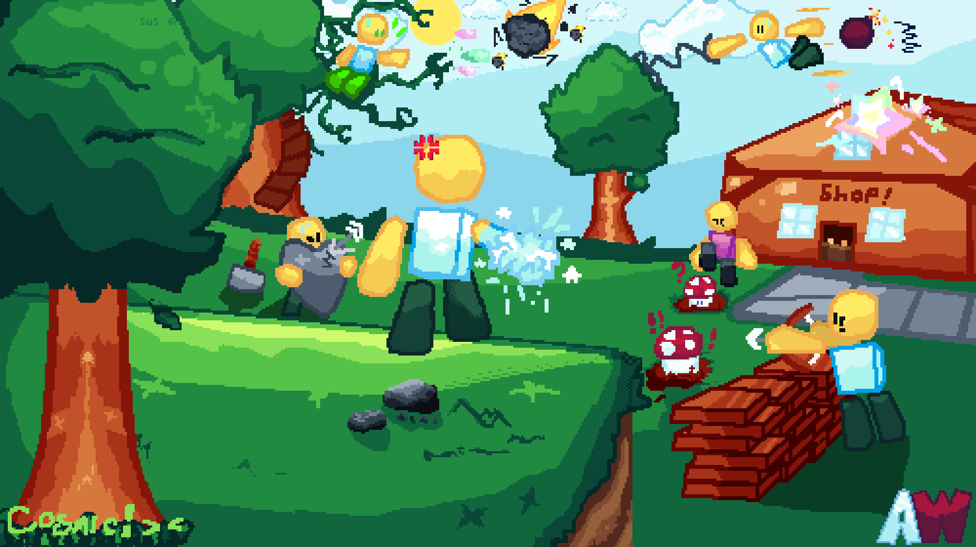 Pixilart - Ability Wars Thumbnail Drawing 2 by CosmicColors