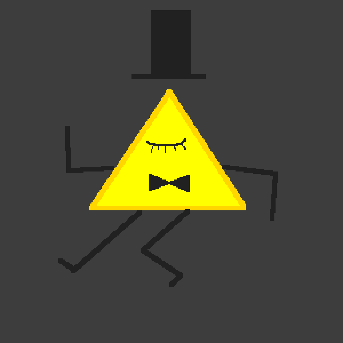 Pixilart - Bill cipher dance by Null-Entity375