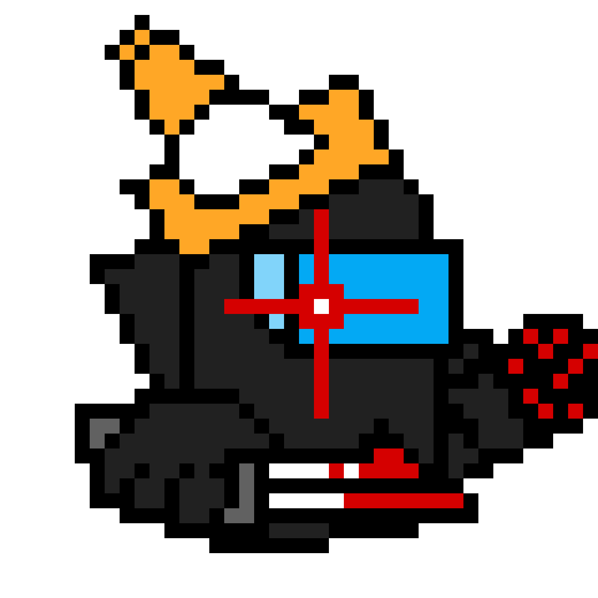 Pixilart - Black Imposter by CollinTheArtist