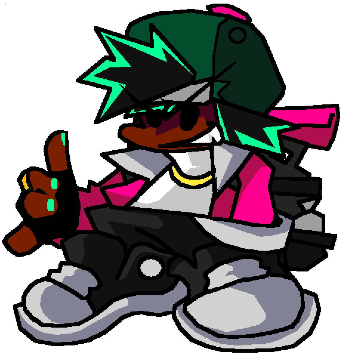 Pixilart - Boyfriend Base by MrN3GATIVE