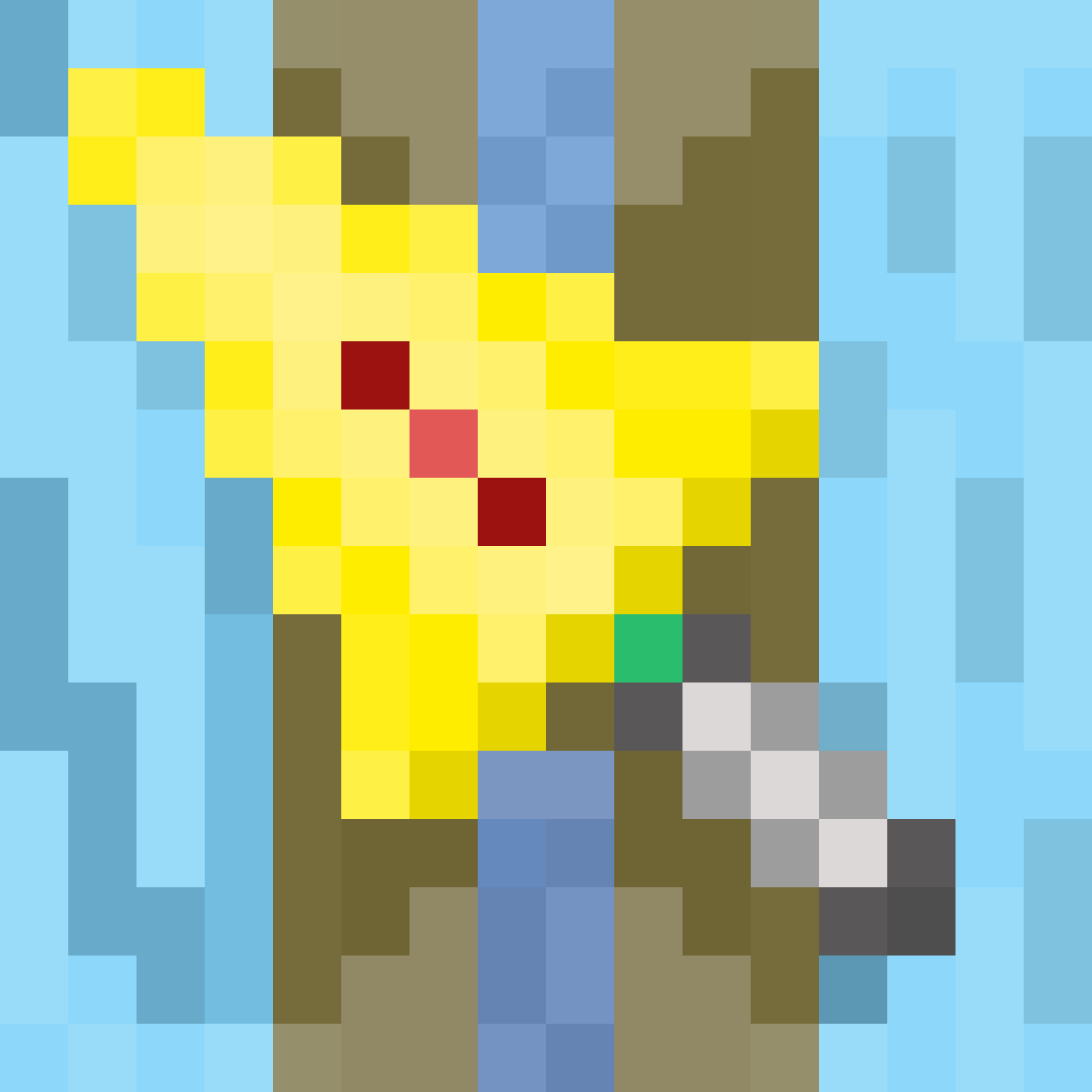 Pixilart - Golden Dagger by Vondidoy