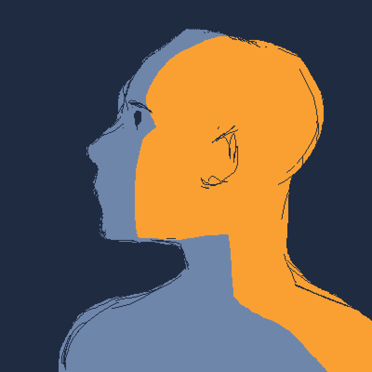 Pixilart - Fake Smile by BlushChiaroscur