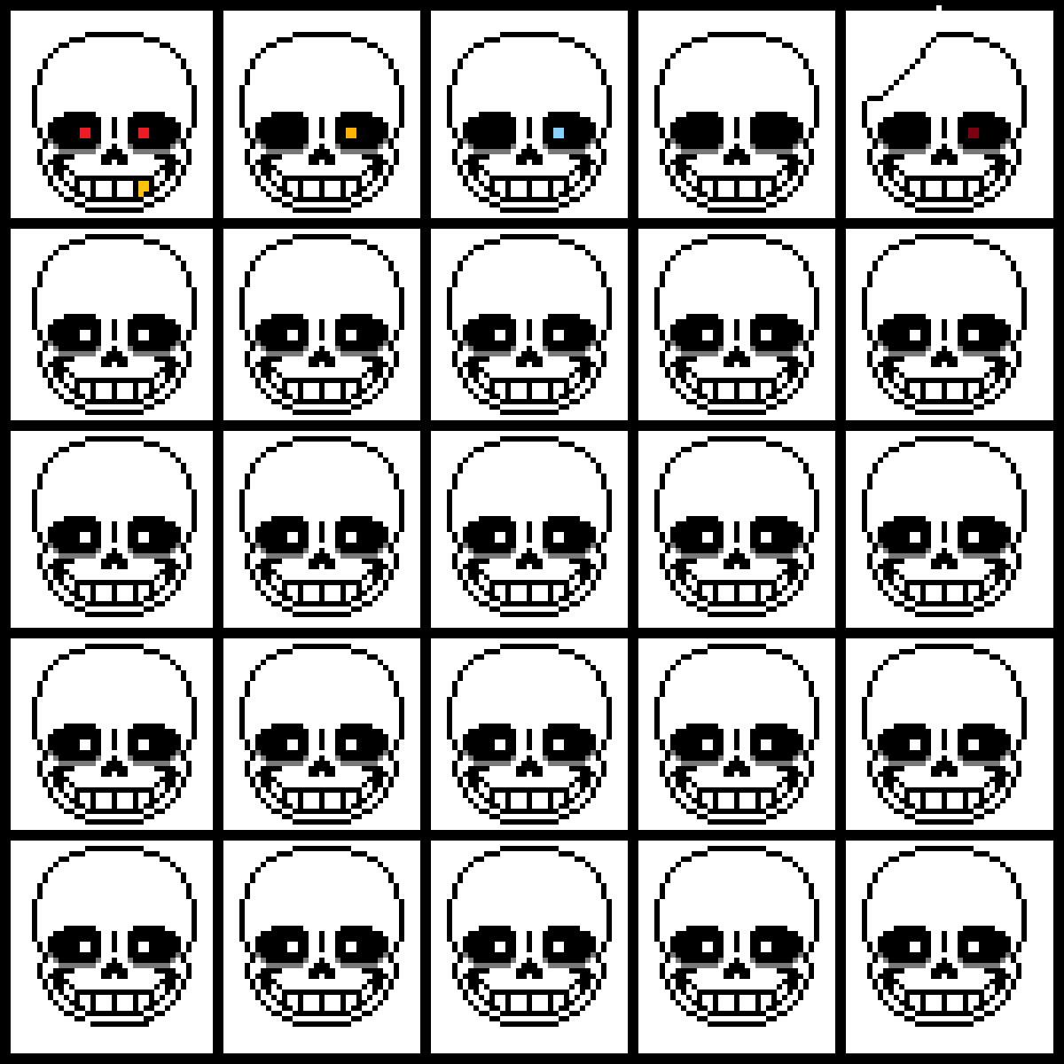 Pixilart - sans heads by ilikeducks2222