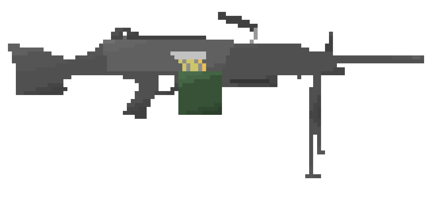 Pixilart - M249 by Joskyy