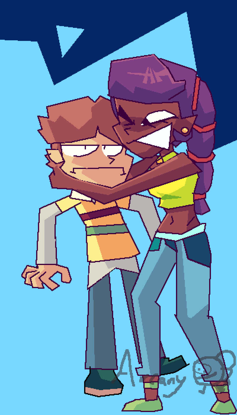 Pixilart - Cody and Sierra by Arcany