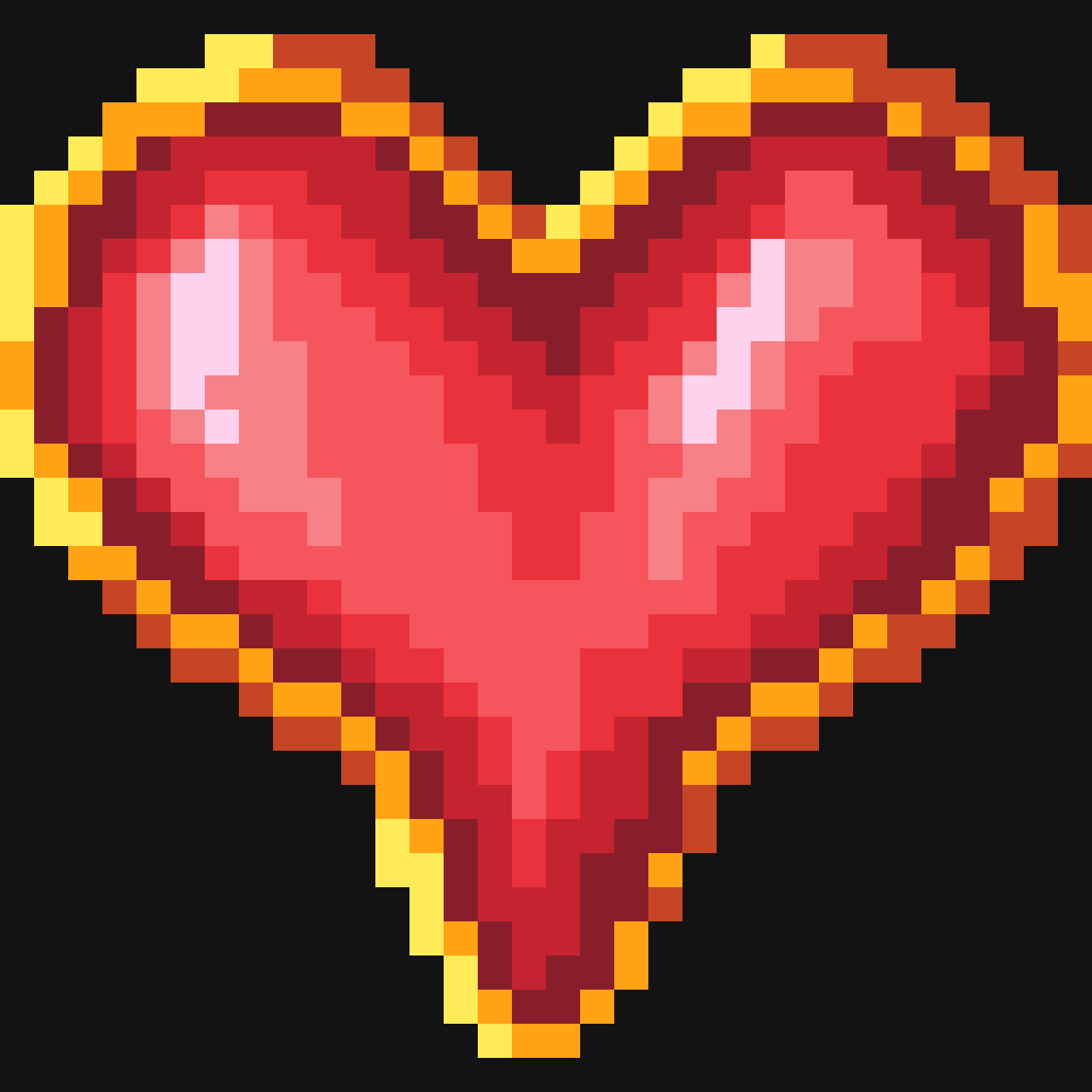 Pixilart - Heart by Sancezz