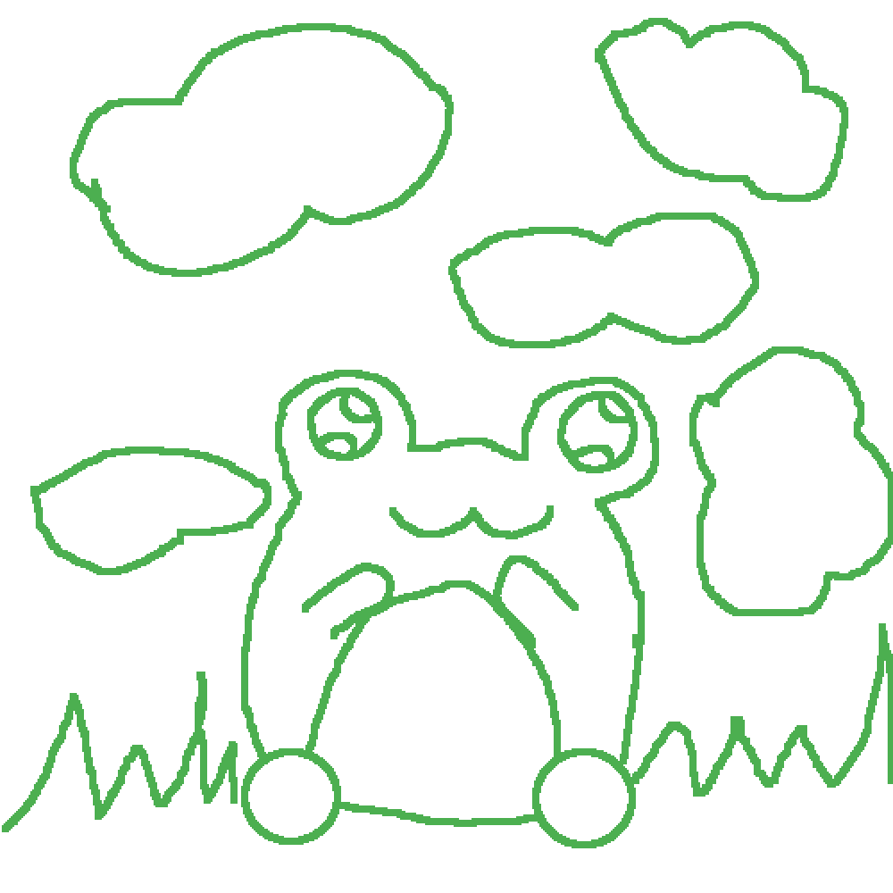 Pixilart - Frog base by Sick-Raccoon