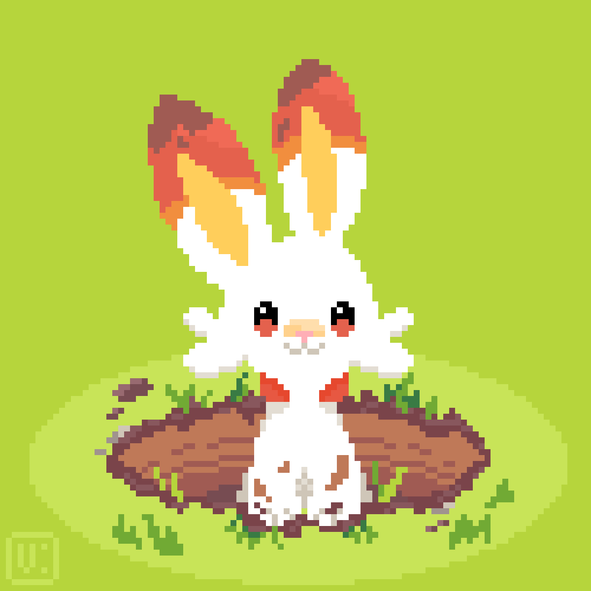 Pixilart - Scorbunny by SpinDuckPixels
