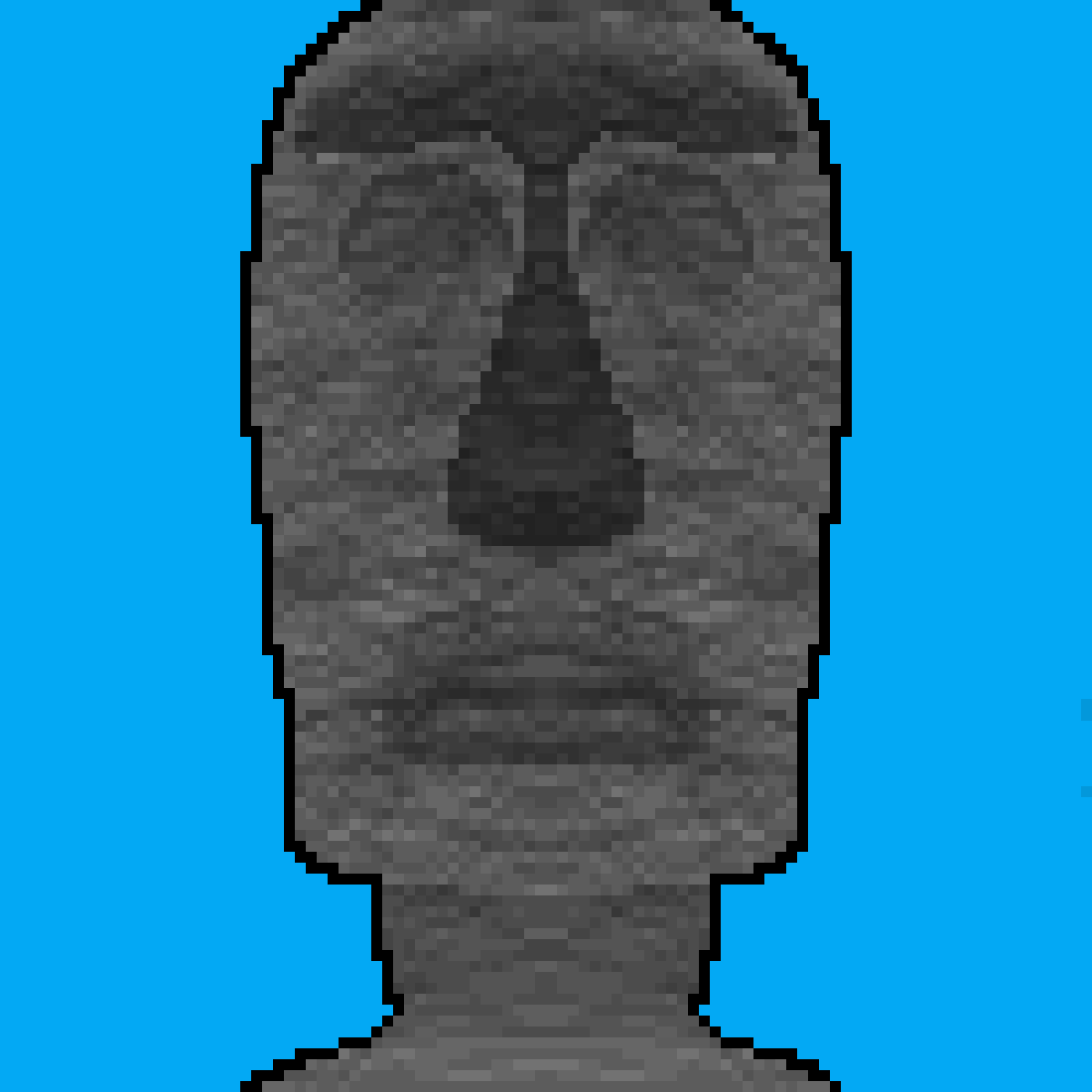 Pixilart - moai by nnuurr