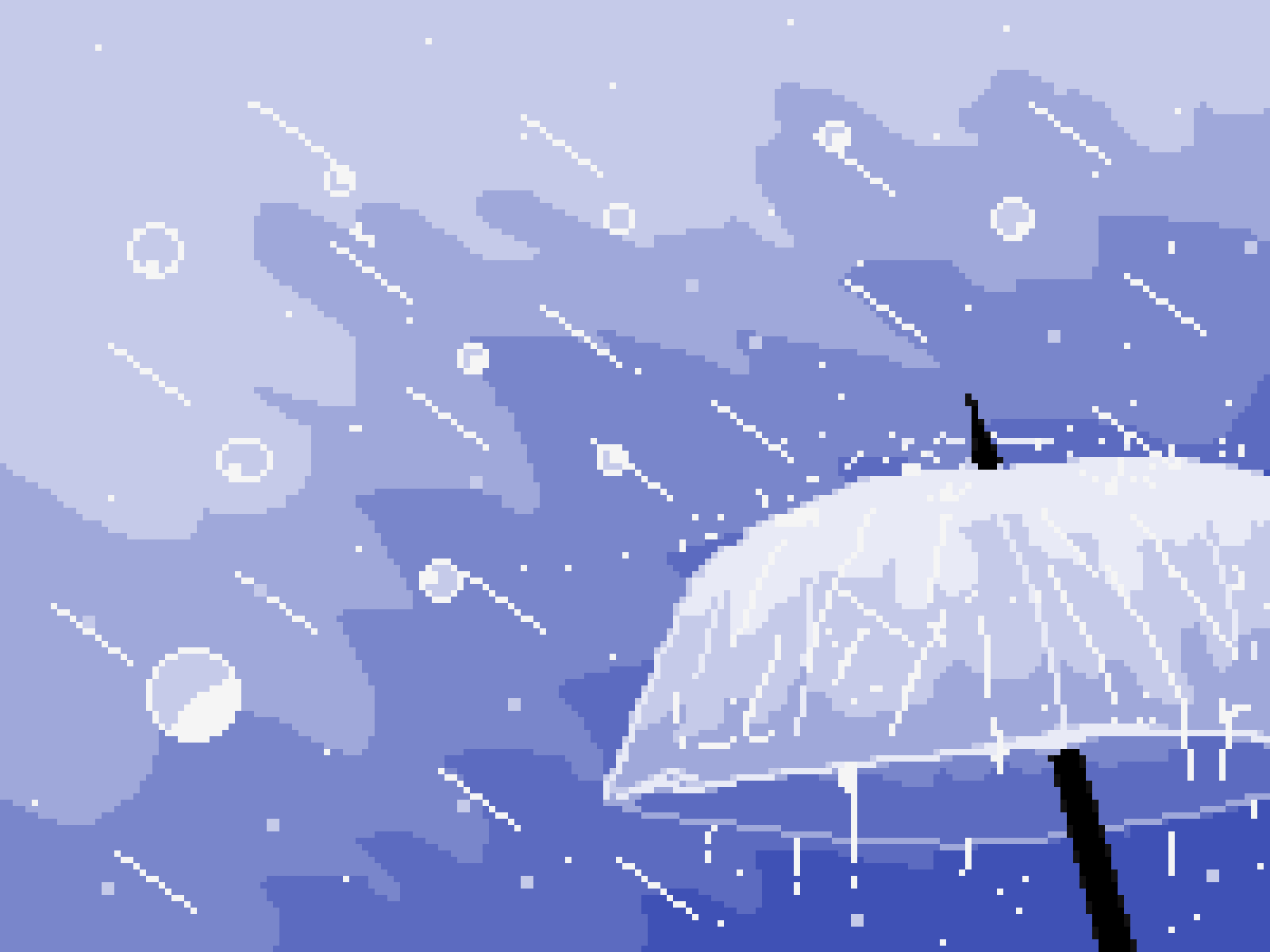 Pixilart - Rain by Kade-lin
