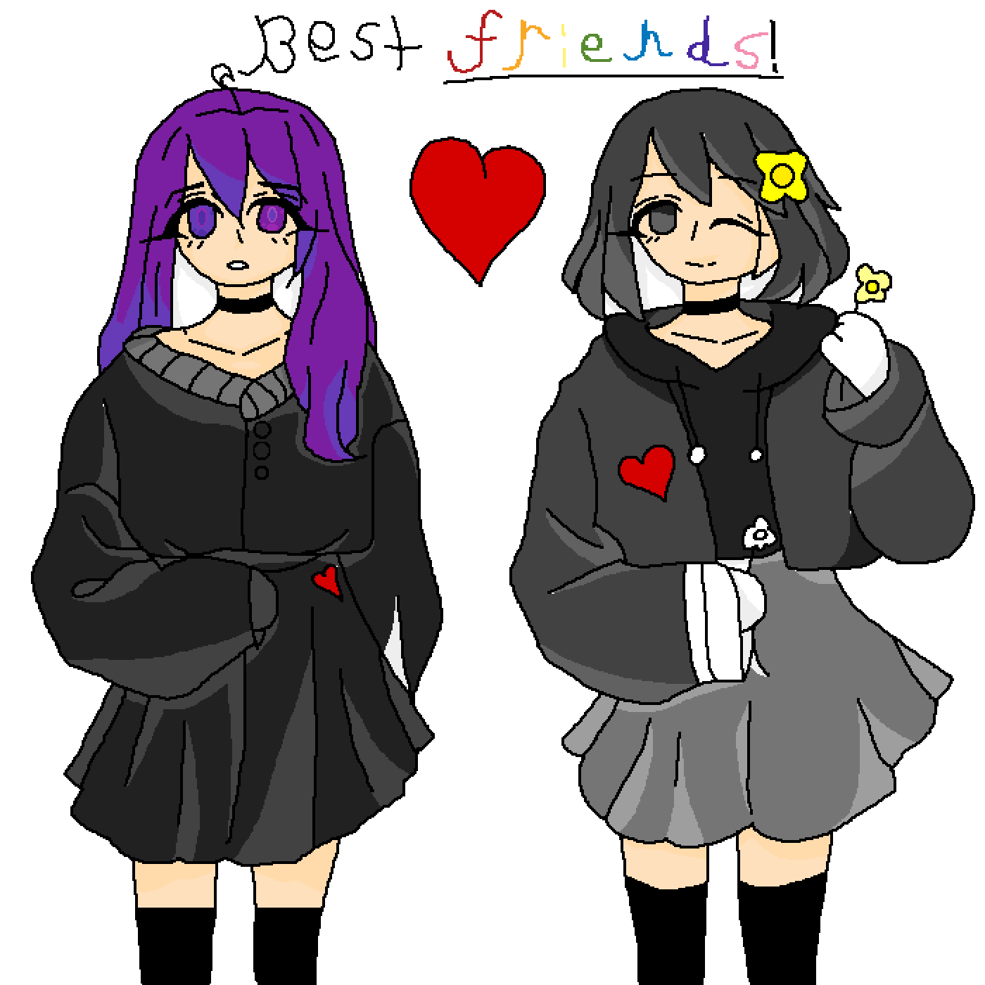 Pixilart - Best Friends Base Collab by Empire-of-god