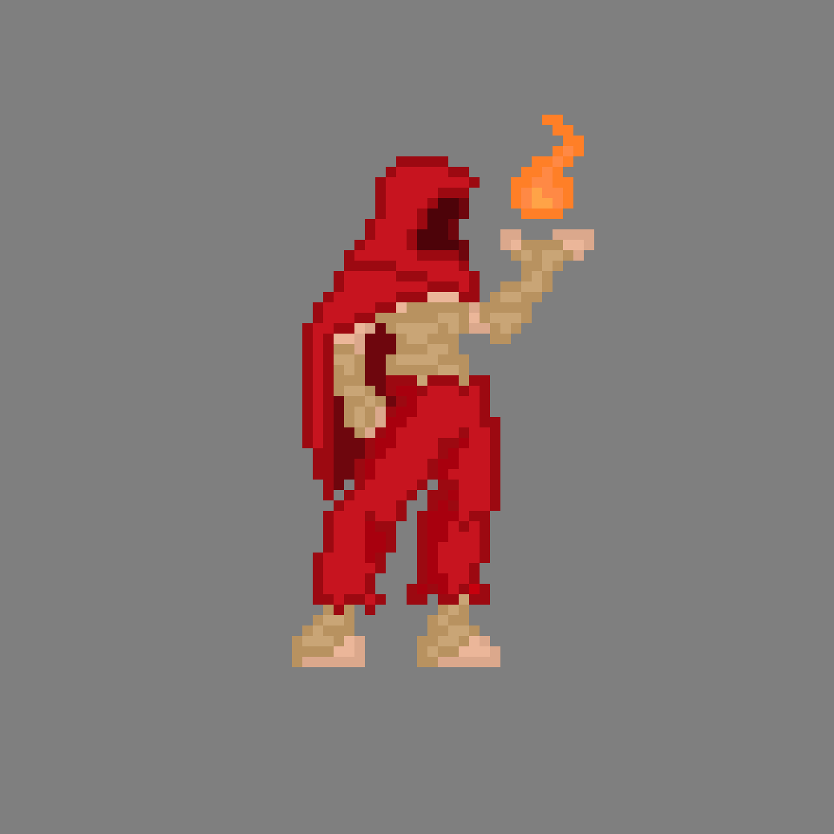 Pixilart - Pyromancer by Sc0rvy
