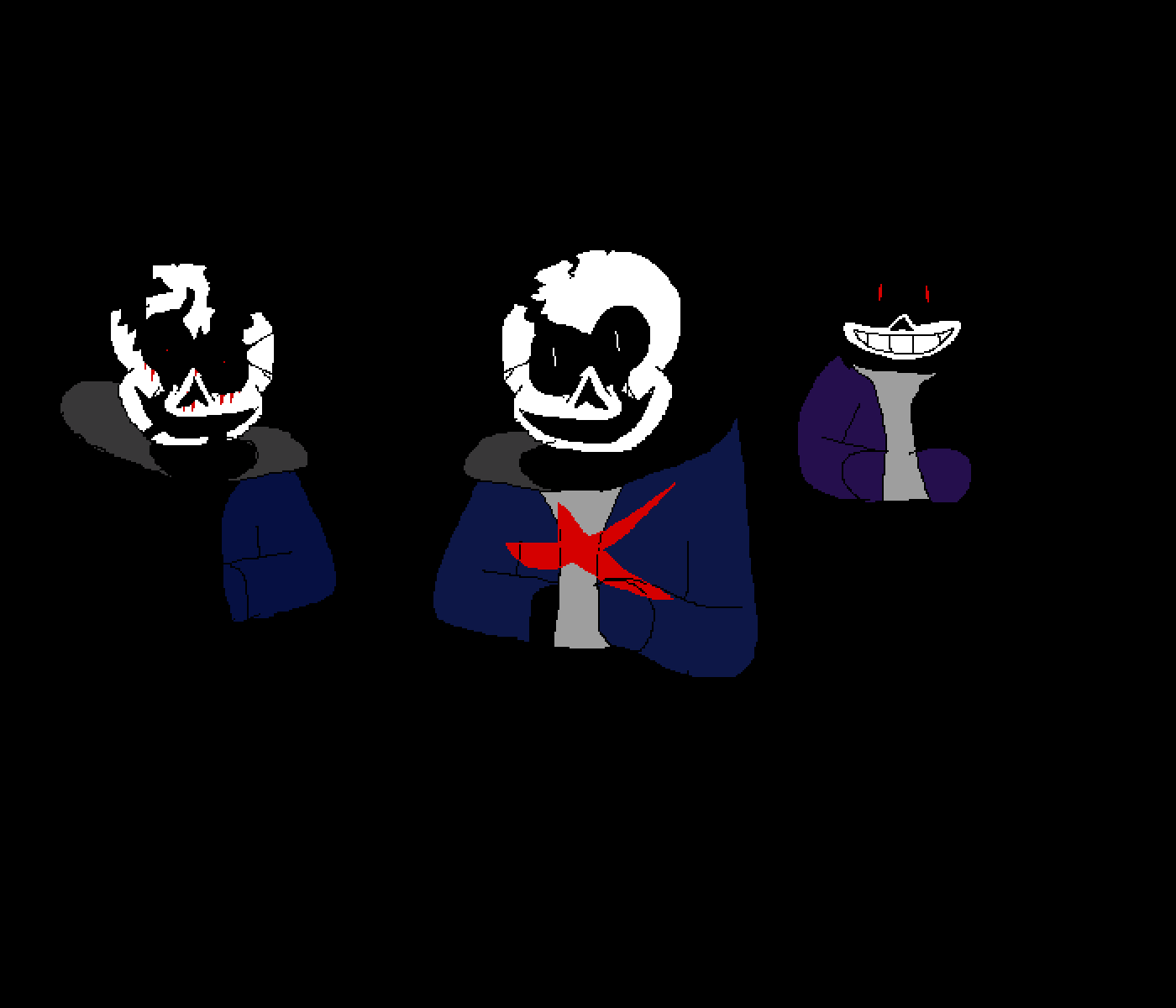 Pixilart - [Former time trio] Phase: 4 The last stand of the heros by ...