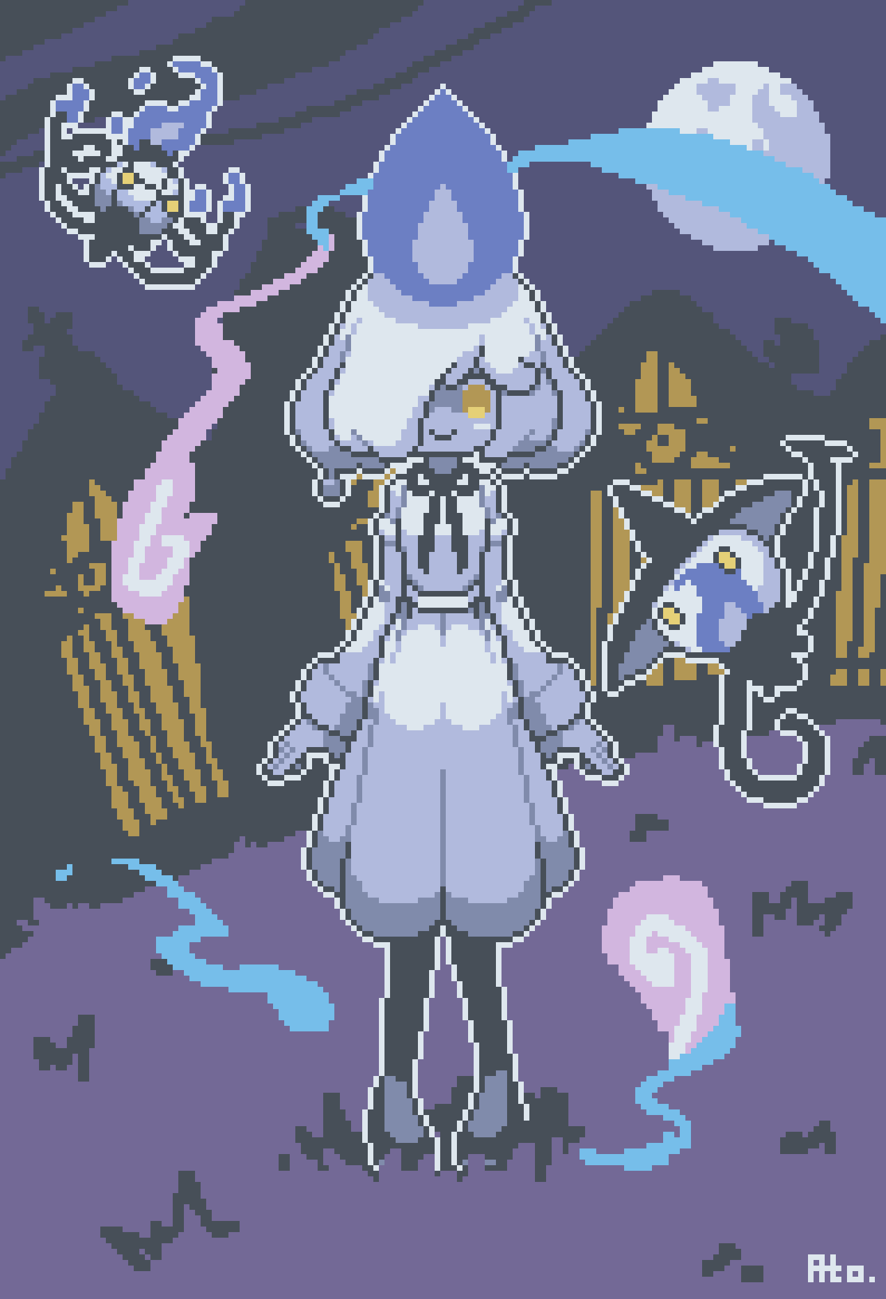 Pixilart - Litwick by Ato